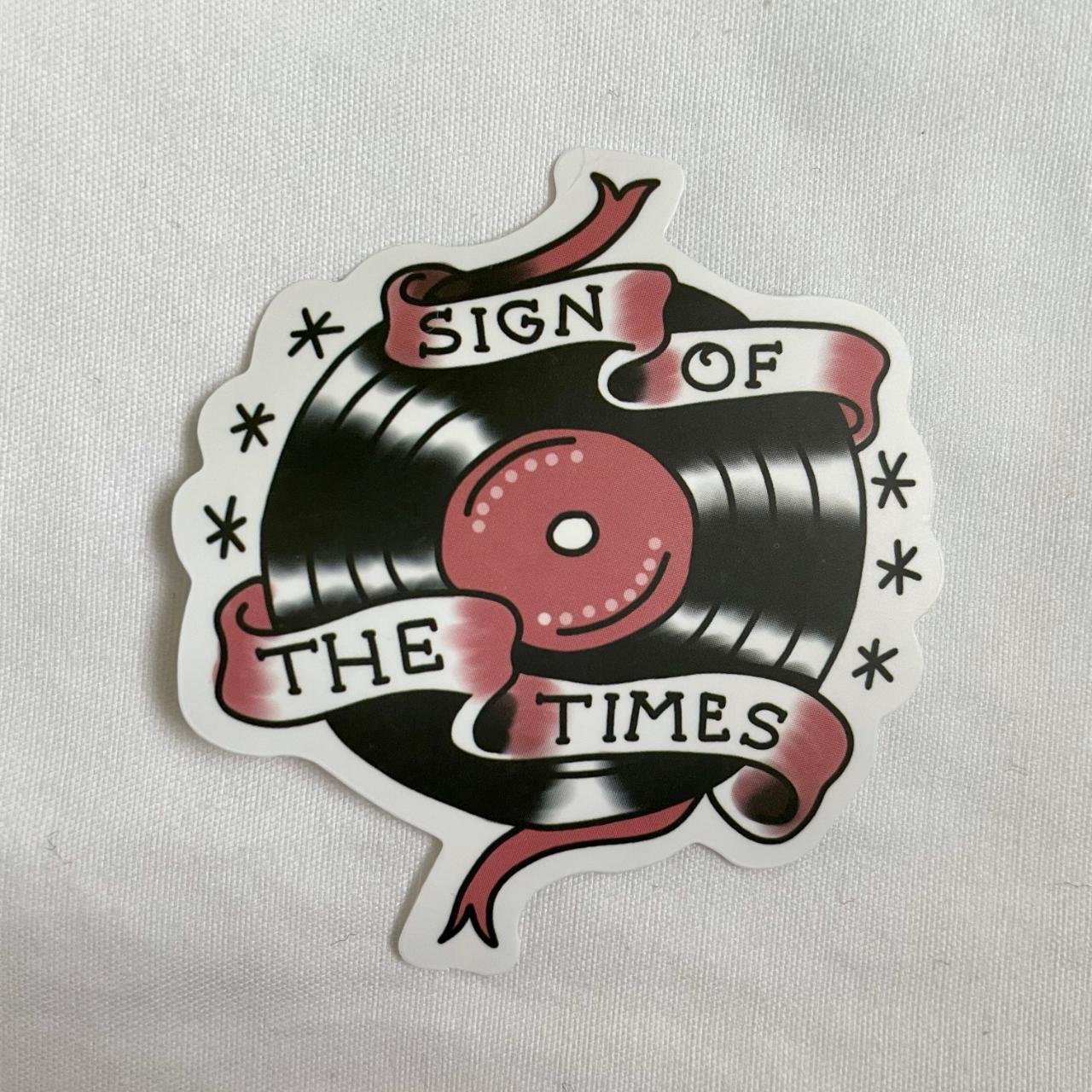 Harry Styles Sign of the Times vinyl retro tattoo... - Depop