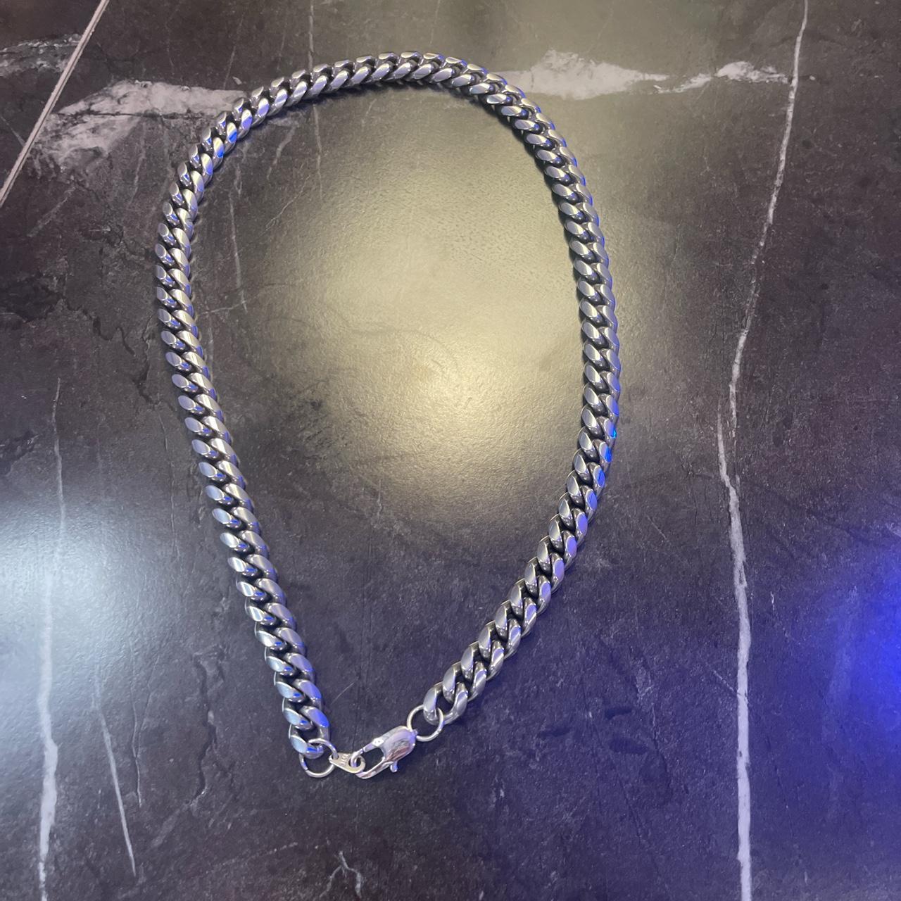 Thick Edgy Chain Necklace Good quality—should not... - Depop