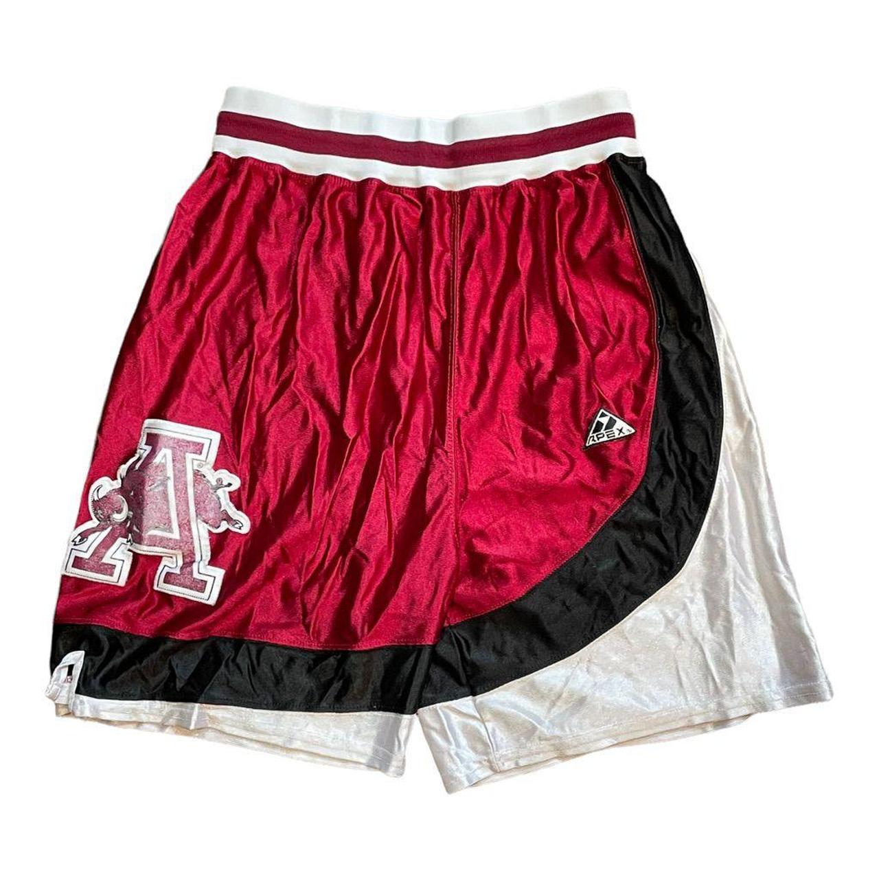 Men's Red and Black Shorts | Depop