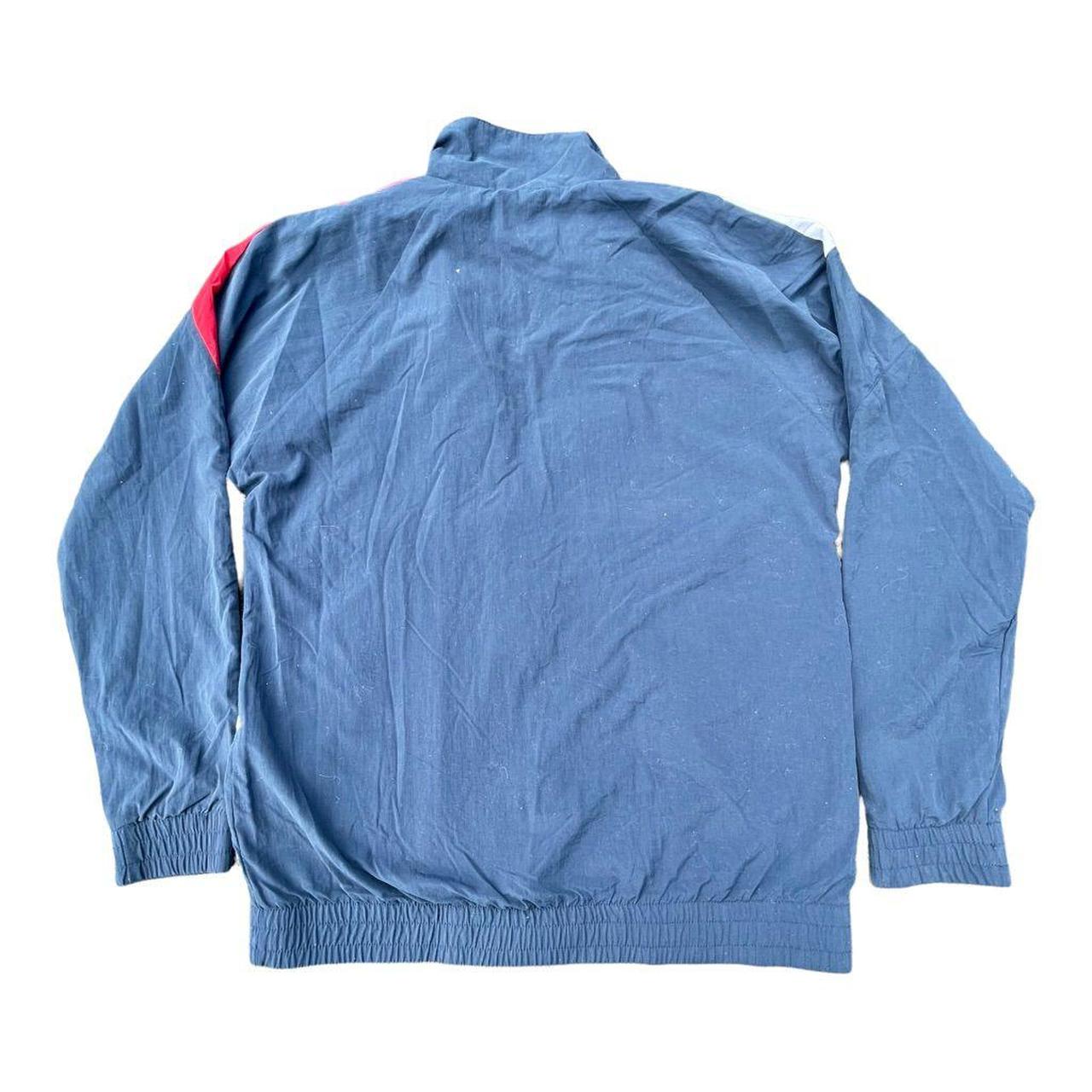 Reebok Mens Nylon Track Top Jacket Hype Sweatshirt... - Depop