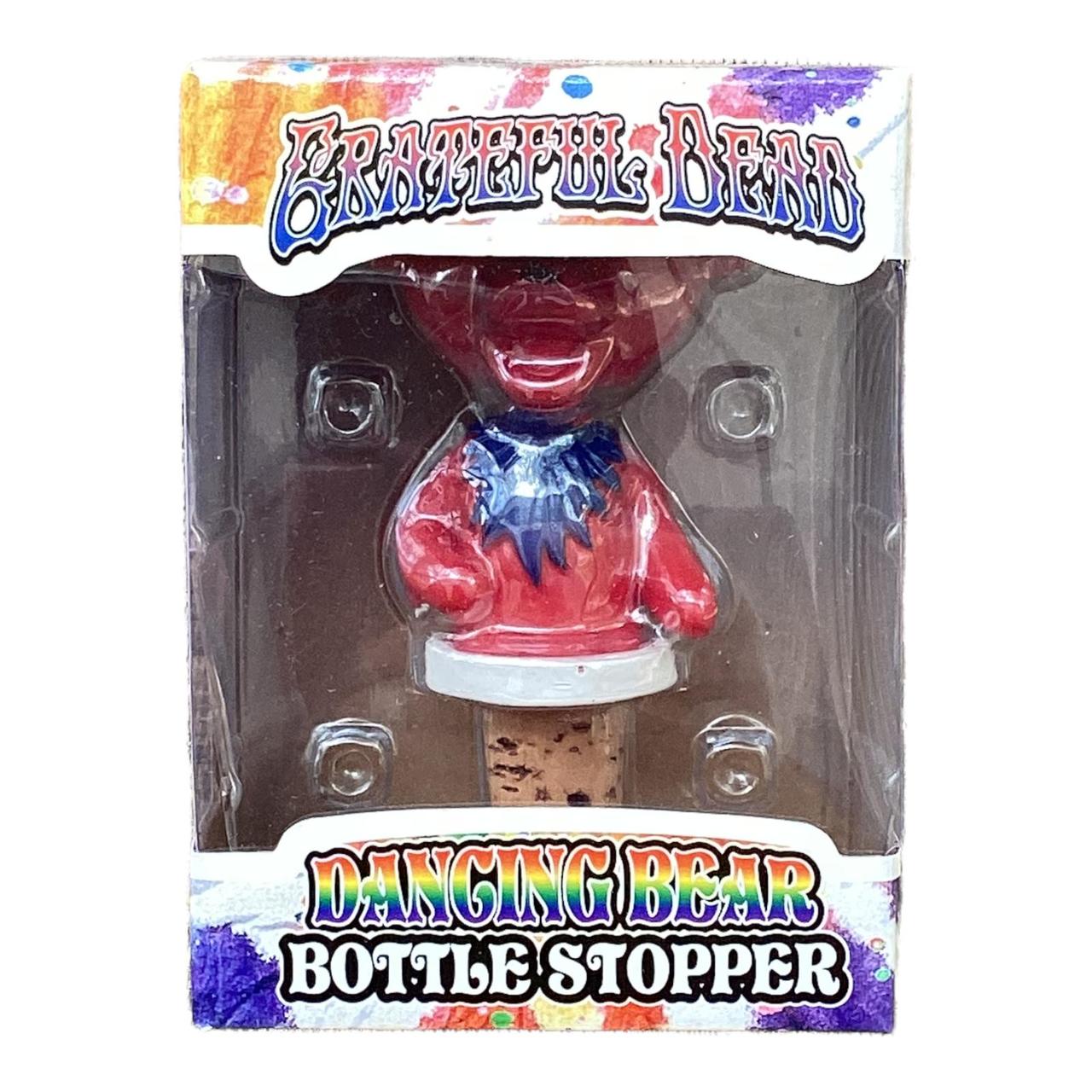 Grateful Dead Dancing Bear Bottle stopper with Body... - Depop