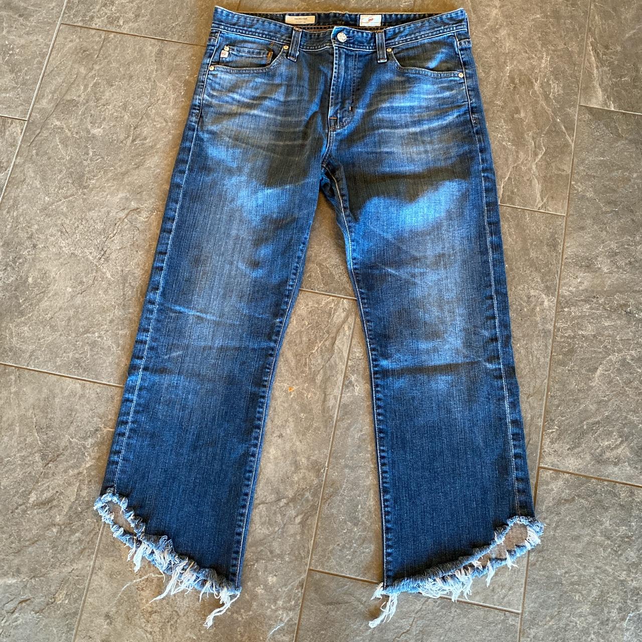 AD, Adriano Goldschmeid, designer medium wash... - Depop