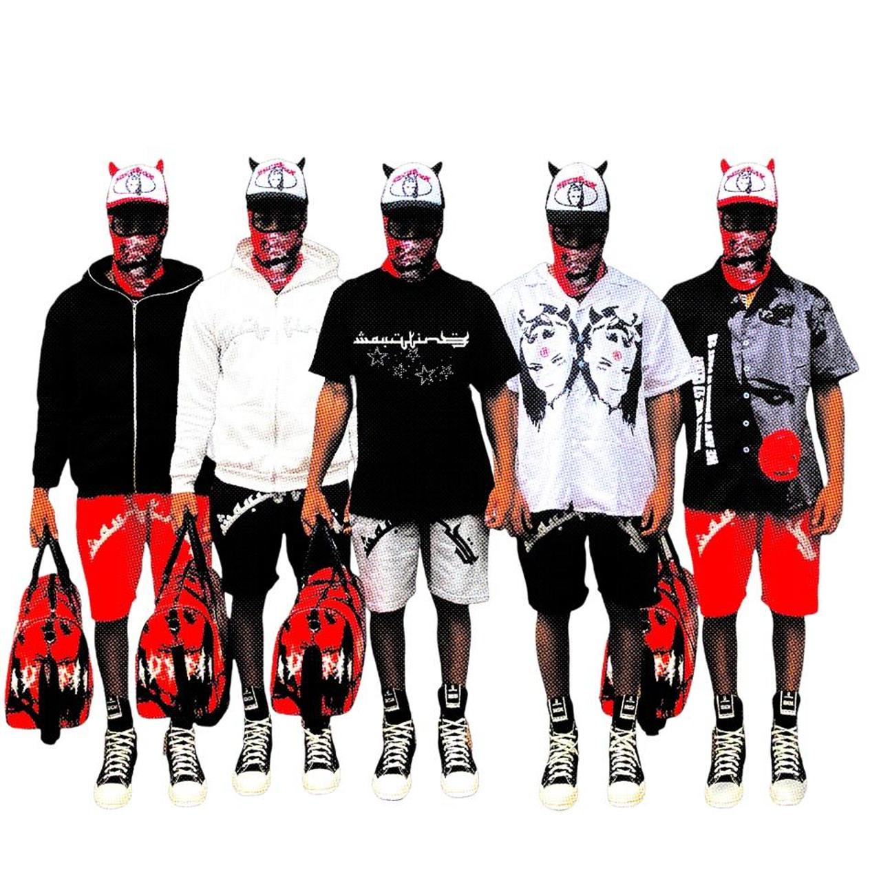 WAVYTING® DEMON HORN TRUCKER CAP#N##N# PUFF PRINT... - Depop