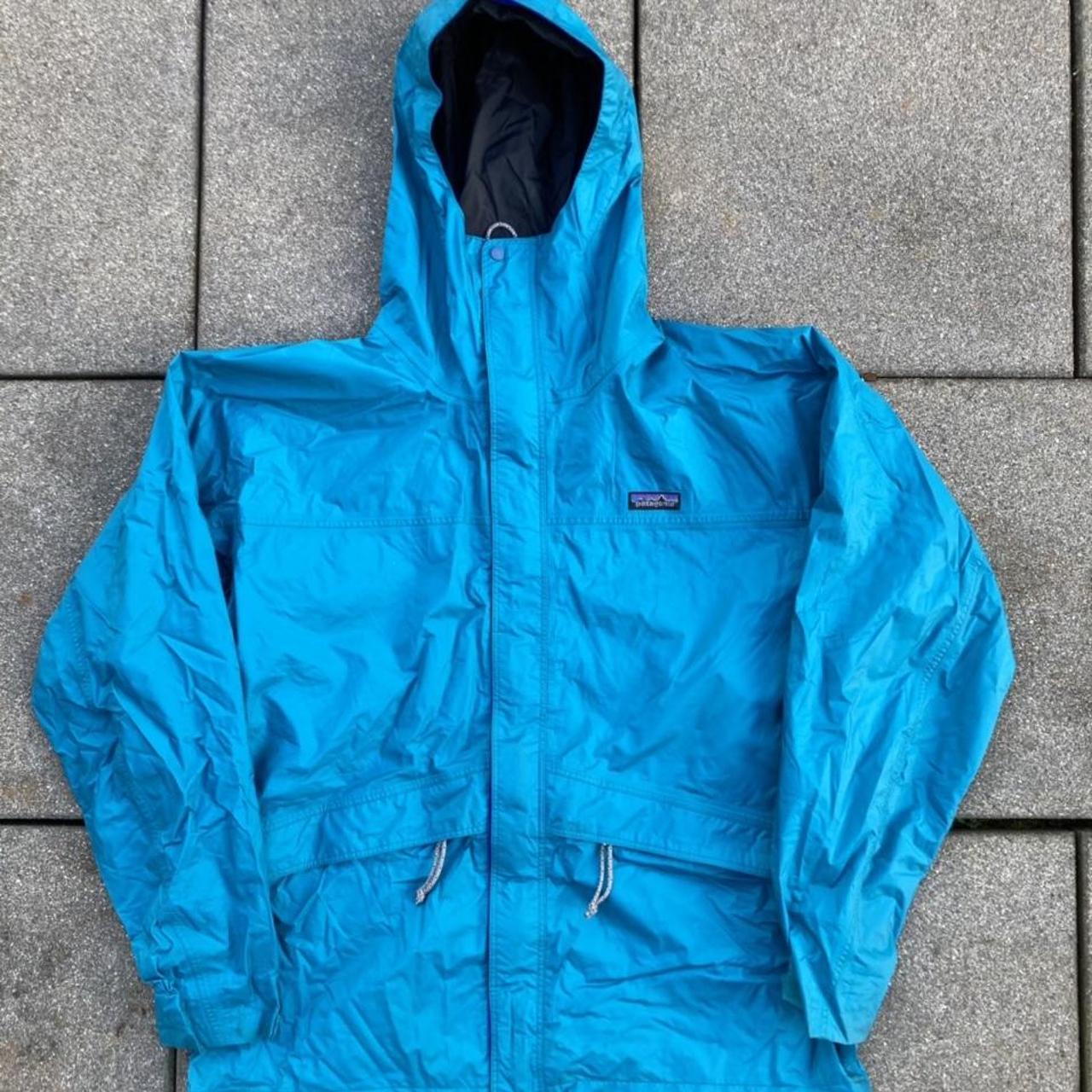 Vintage Turquoise Patagonia Rainjacket🥲💙 Size: Large... - Depop