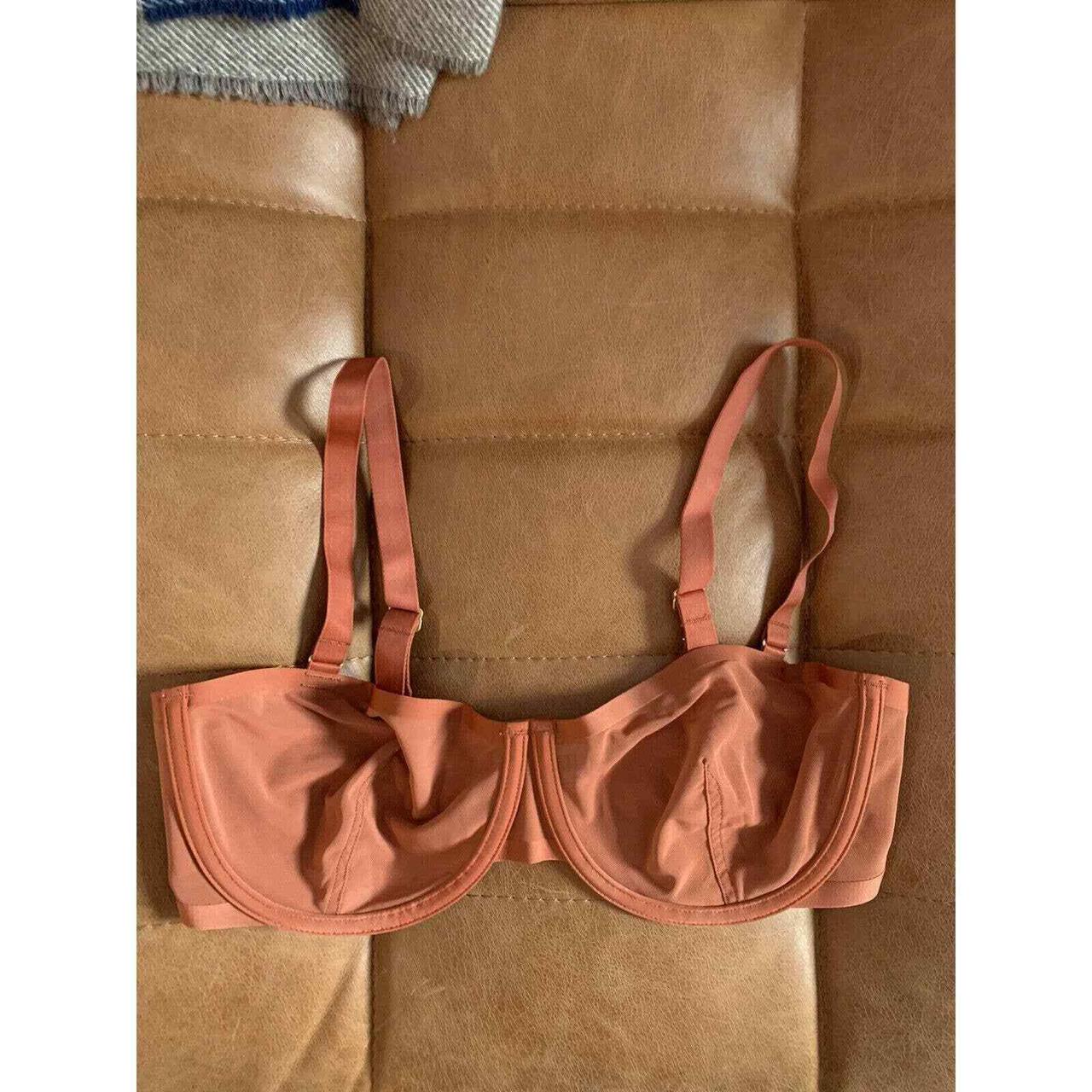 Women's Orange Bra | Depop