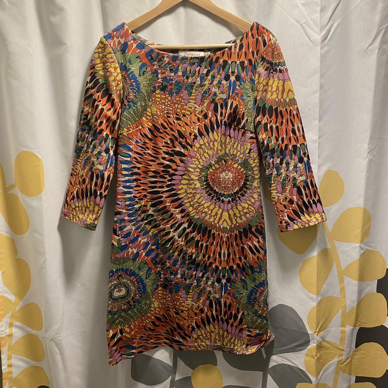ModCloth Women's Multi Dress | Depop