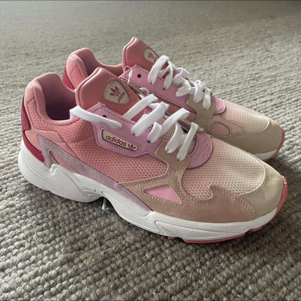 ADIDAS PINK FALCONS US 11/ UK 9/ FR 44 (Large... | Depop