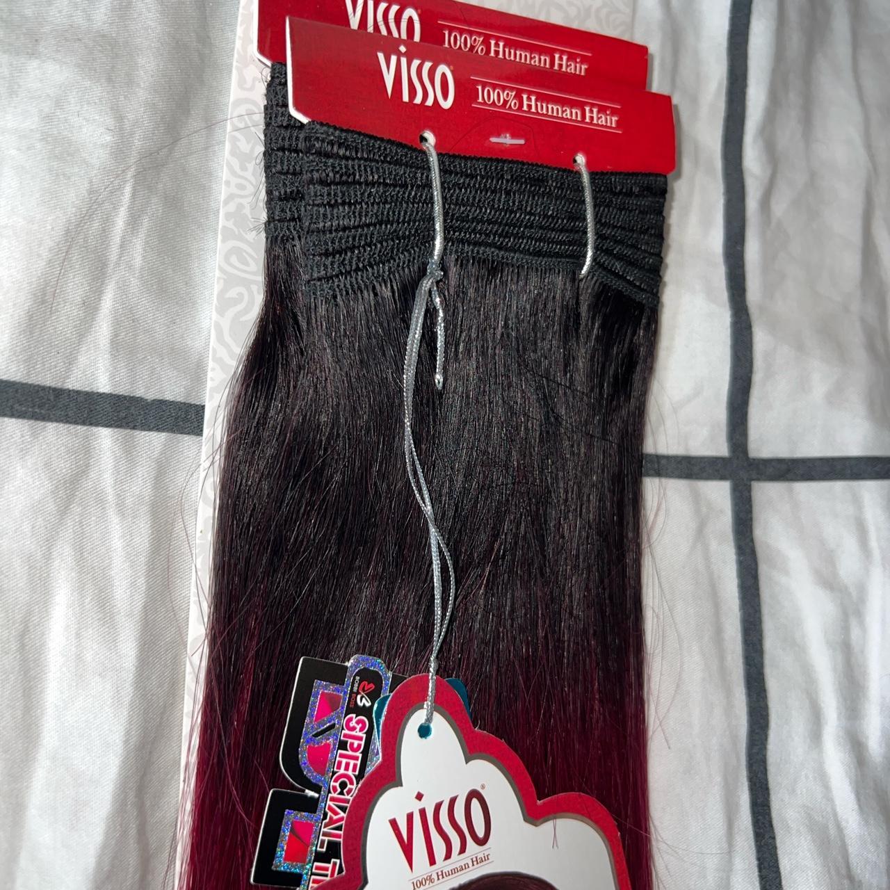 Two %100 human hair bundles for wigs, sew ins,... - Depop