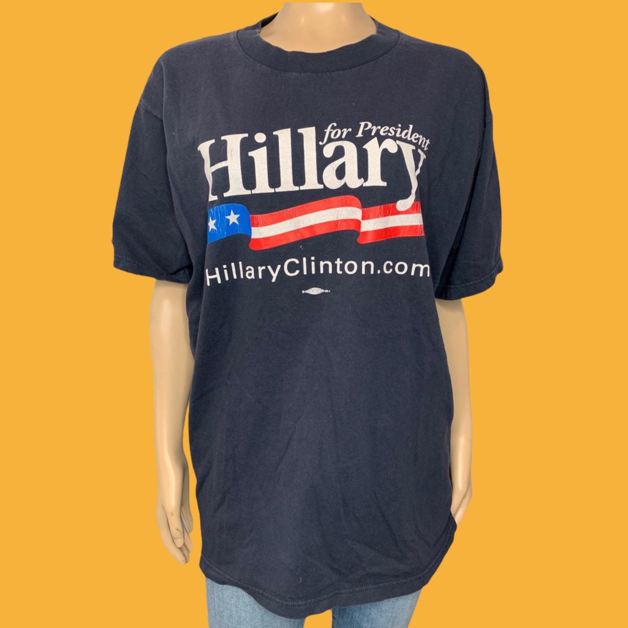 Hillary Clinton for president t shirt. No flaws or... - Depop