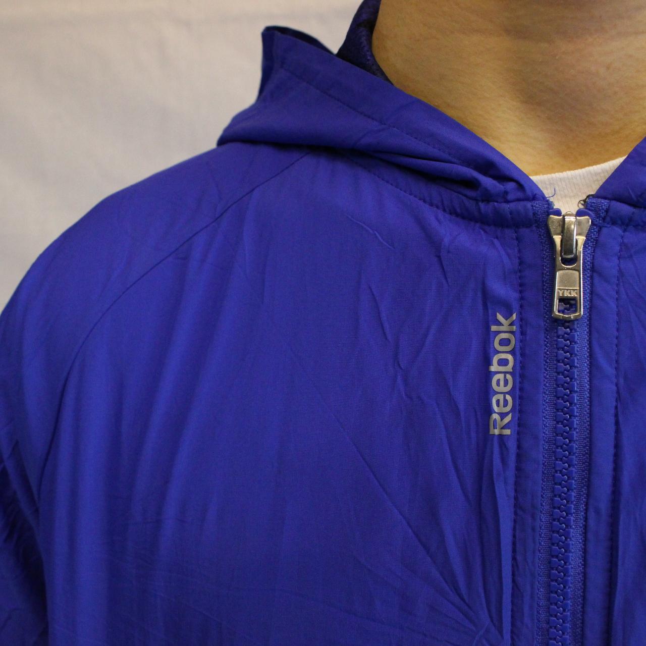 VINTAGE REEBOK JACKET🔥 vintage blue&navy reebok... - Depop
