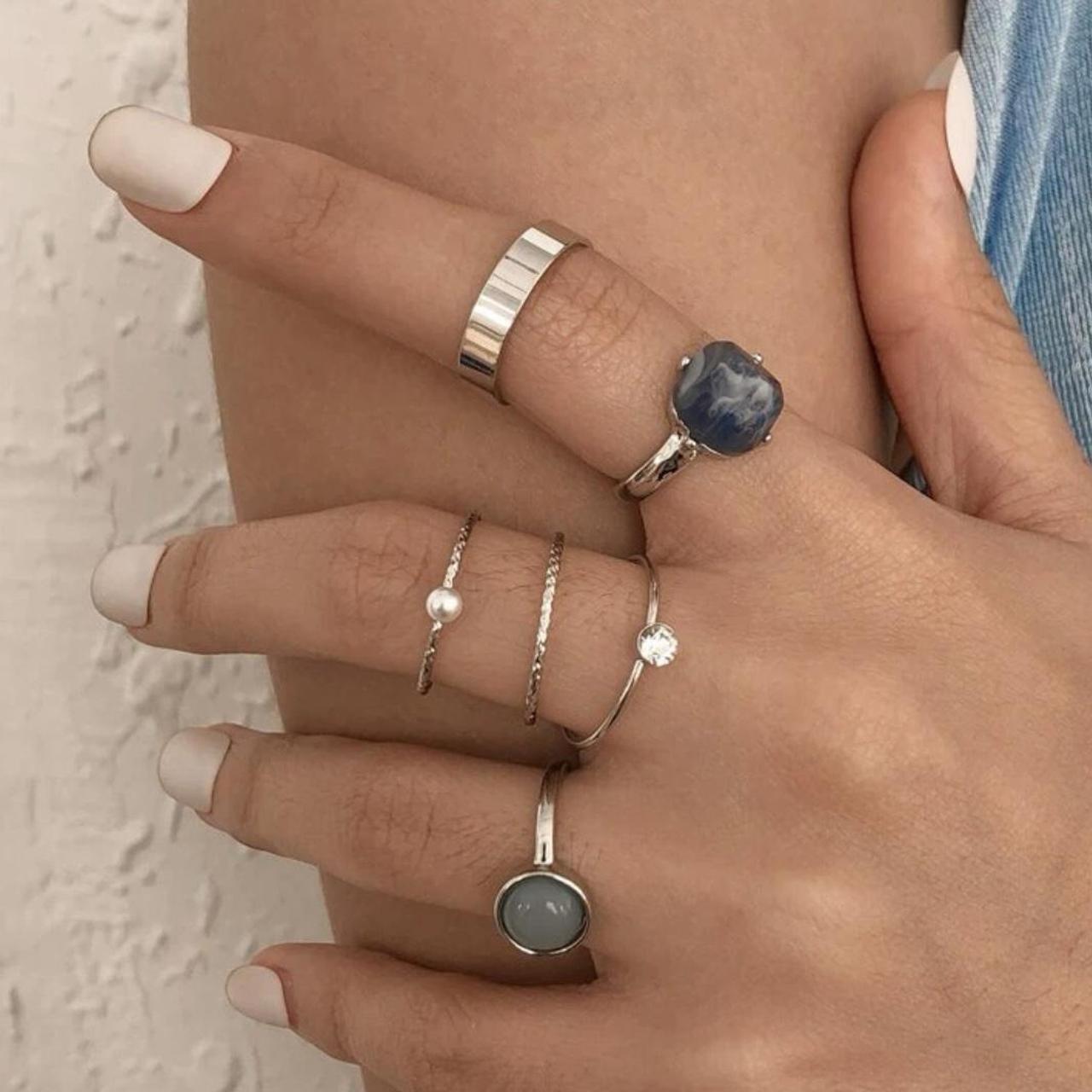 Beautiful simplistic rings! 🌸 £1.50 for one ring of... - Depop