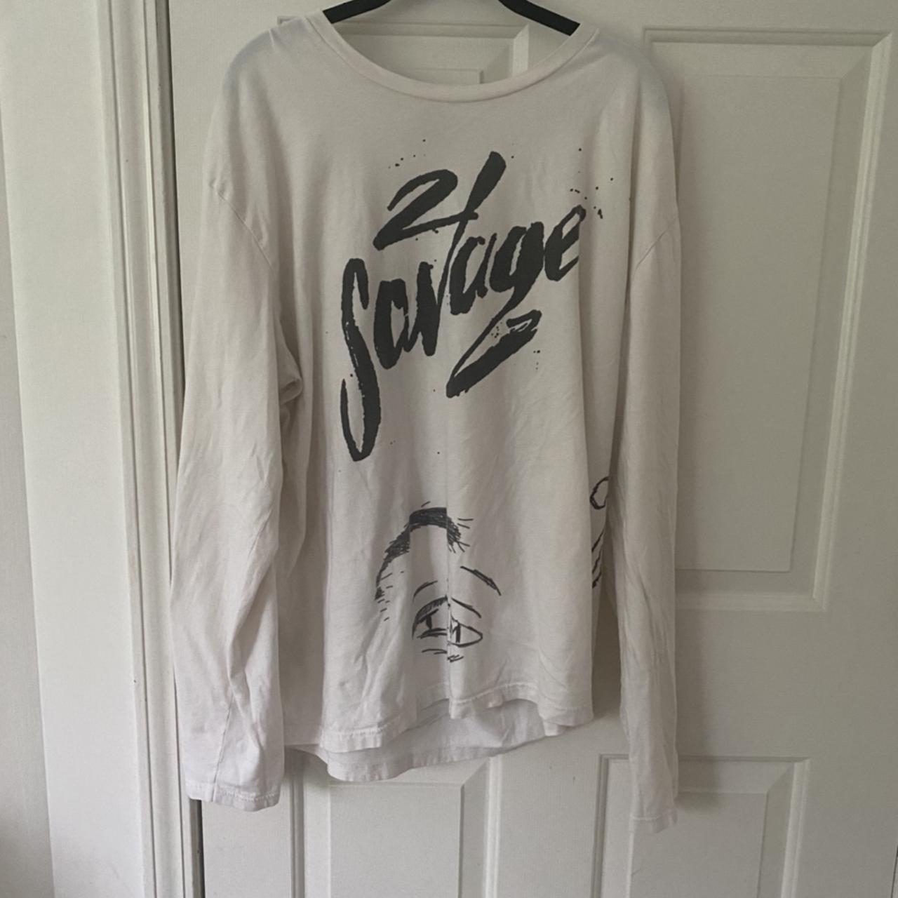 21 Savage tour shirt from I am>I was tour. In good... - Depop