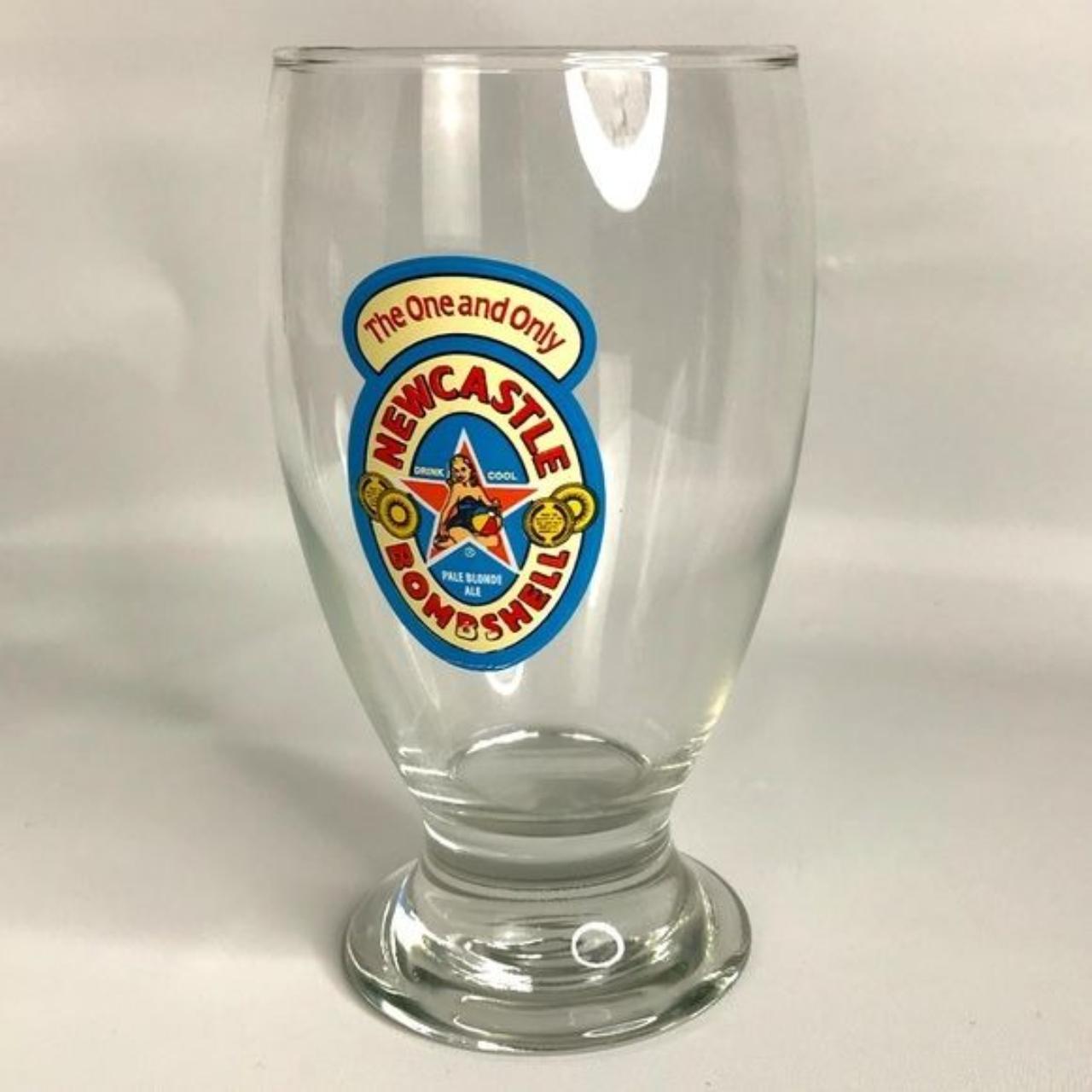 Newcastle Beer Schooner ~Schooner glass ~Clear... - Depop