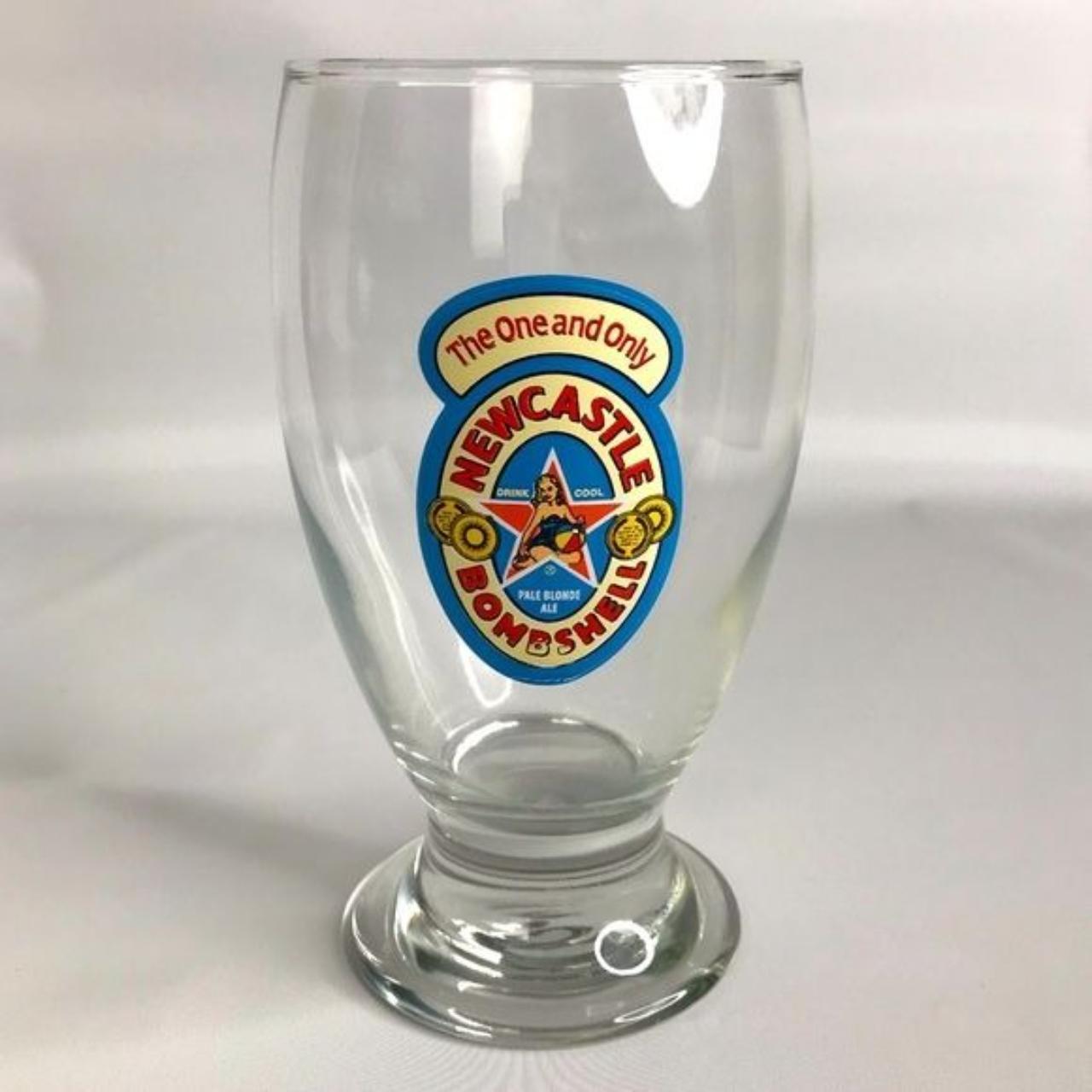 Newcastle Beer Schooner ~Schooner glass ~Clear... - Depop