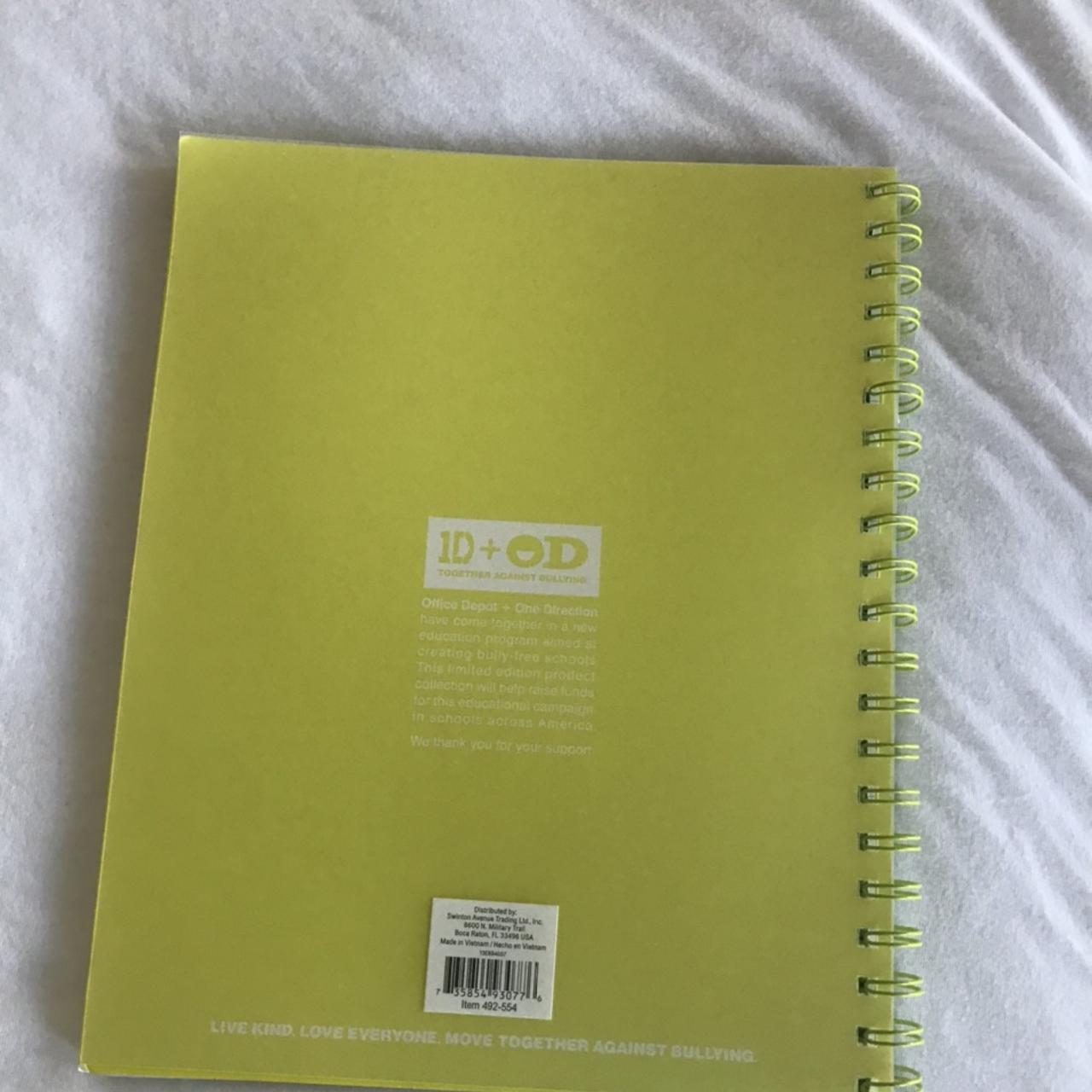 Original One Direction Notebook from the Office... - Depop