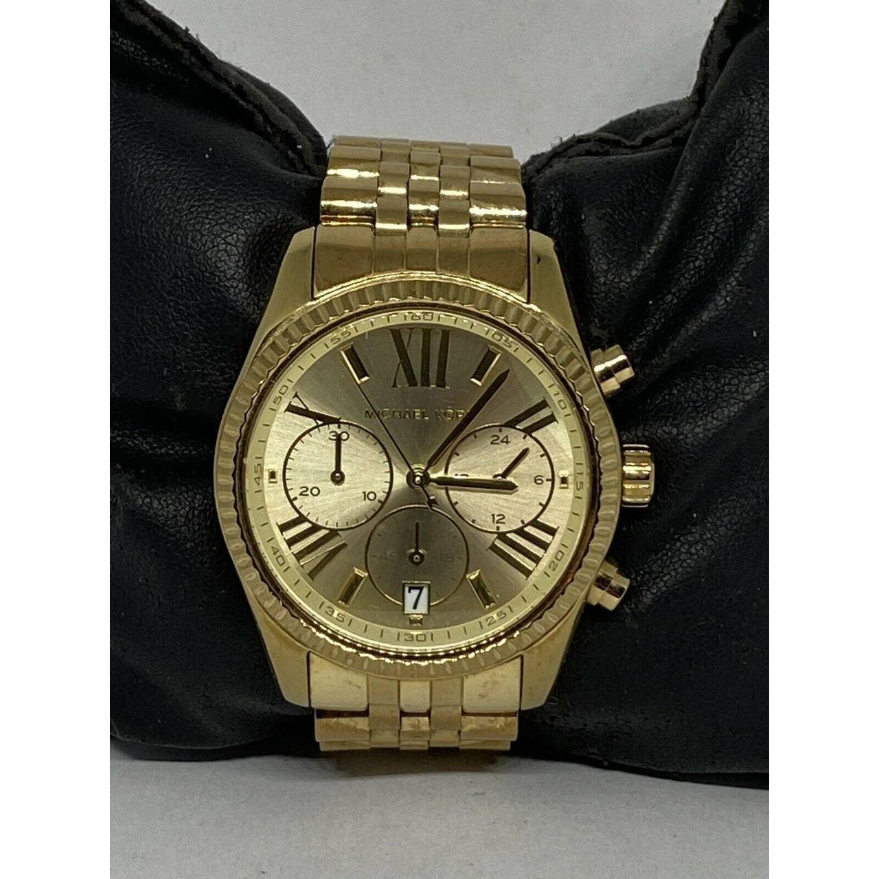 Michael Kors Lexington MK5556 Women Gold Stainless... - Depop