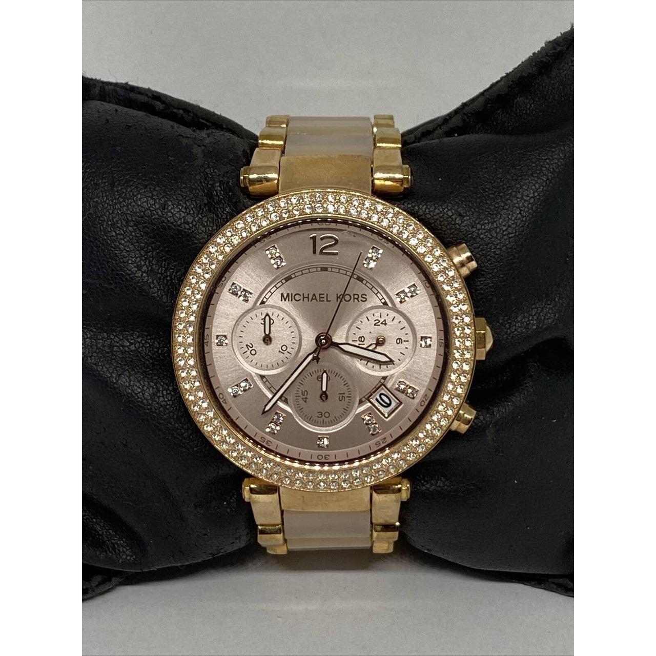 Michael Kors Parker MK5896 Women's Stainless Steel... - Depop
