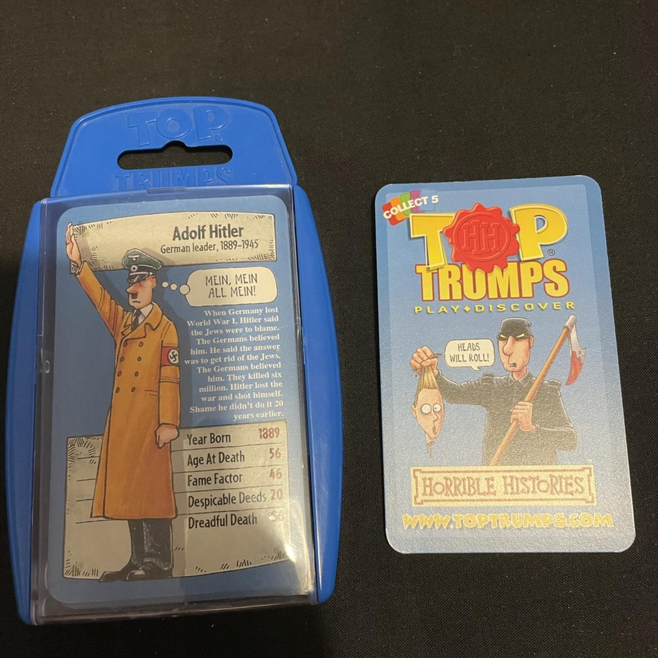 Top trumps horrible histories Great game For all... - Depop