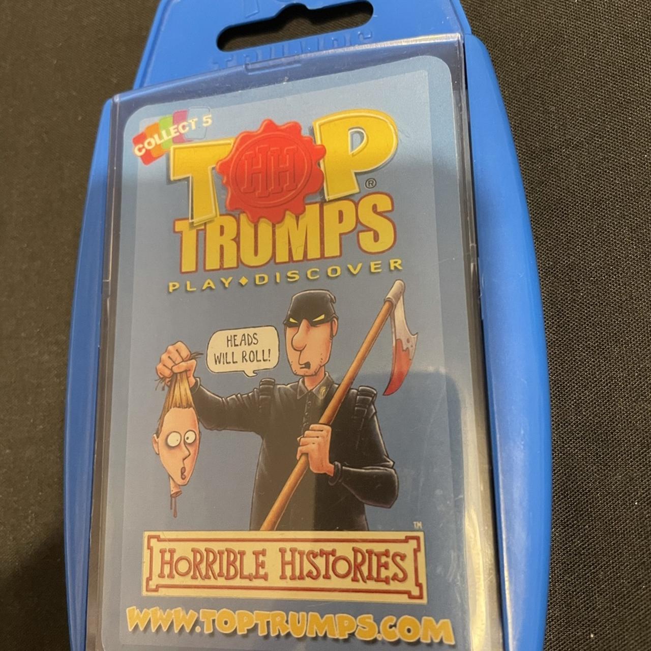 Top trumps horrible histories Great game For all... - Depop