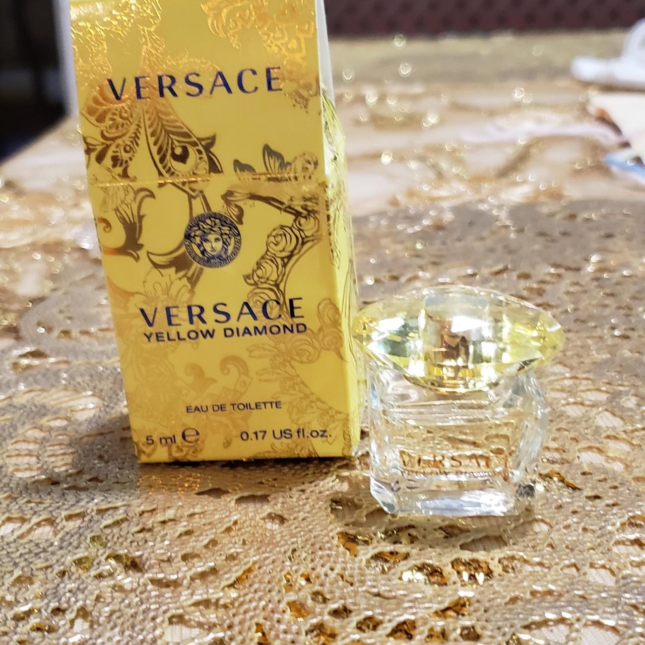 Versace yellow diamond Womens Perfume Travel Size... - Depop