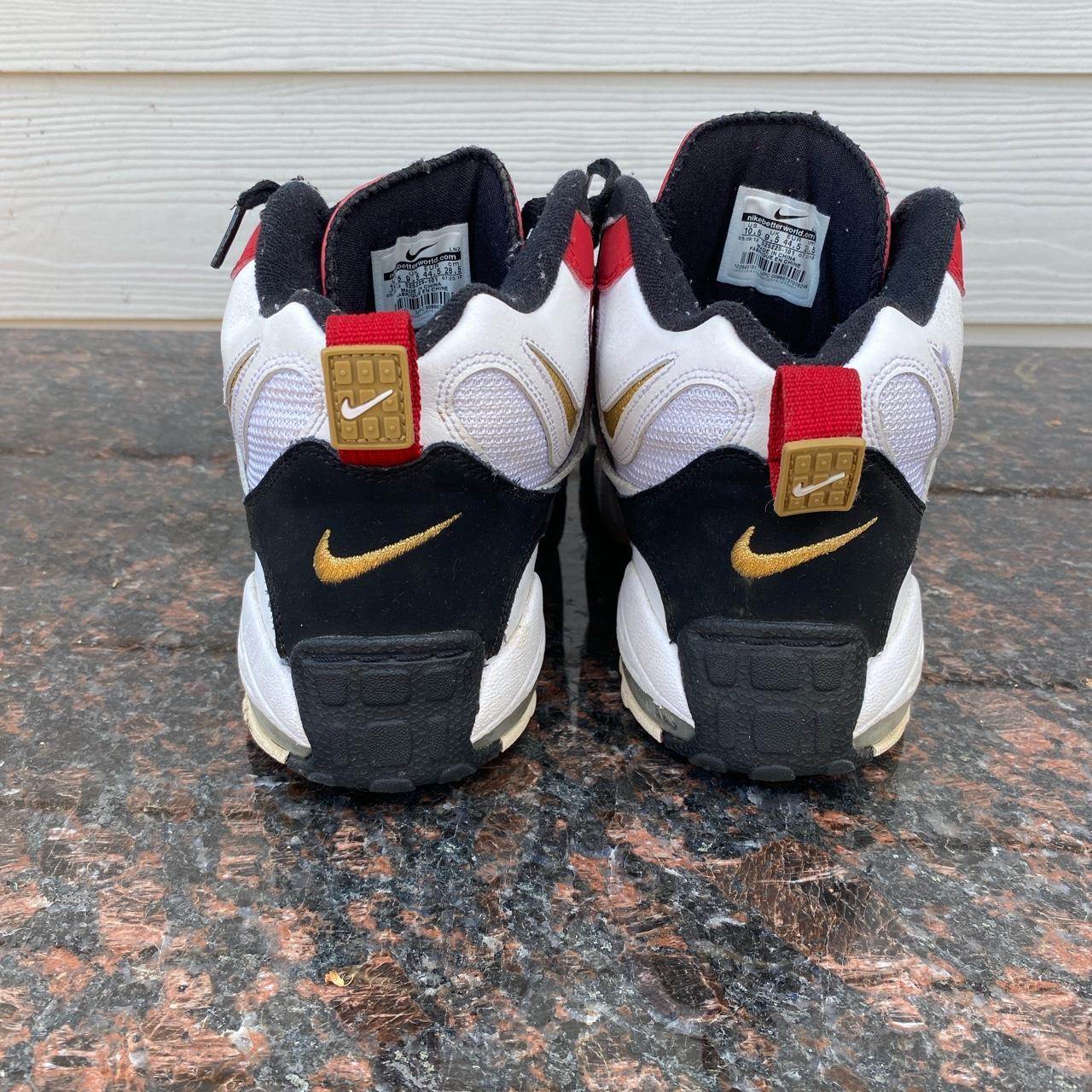 Nike Air Turmoil Mid OG Red White & Black with... - Depop