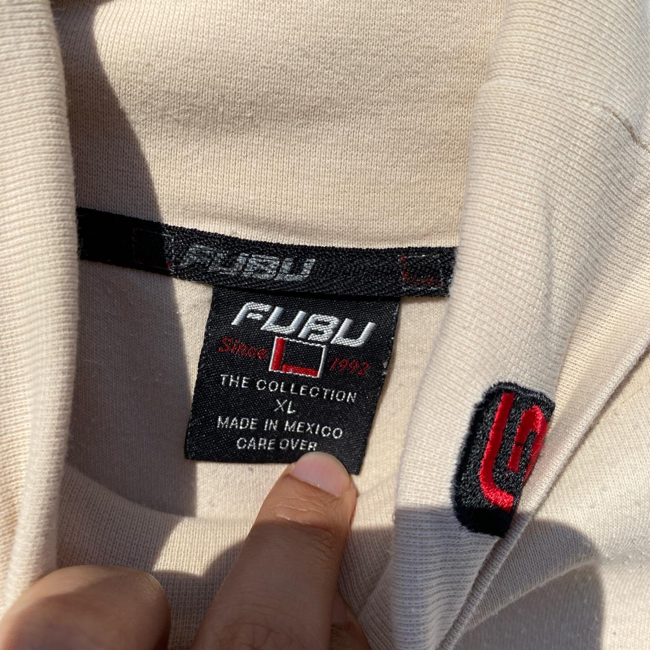 retro FUBU turtle neck long sleeve. size XL. 100%... - Depop