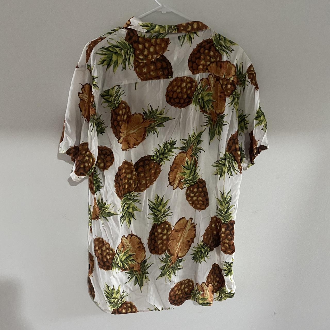 Men’s Pineapple Button Up Party Shirt #pineapple... - Depop