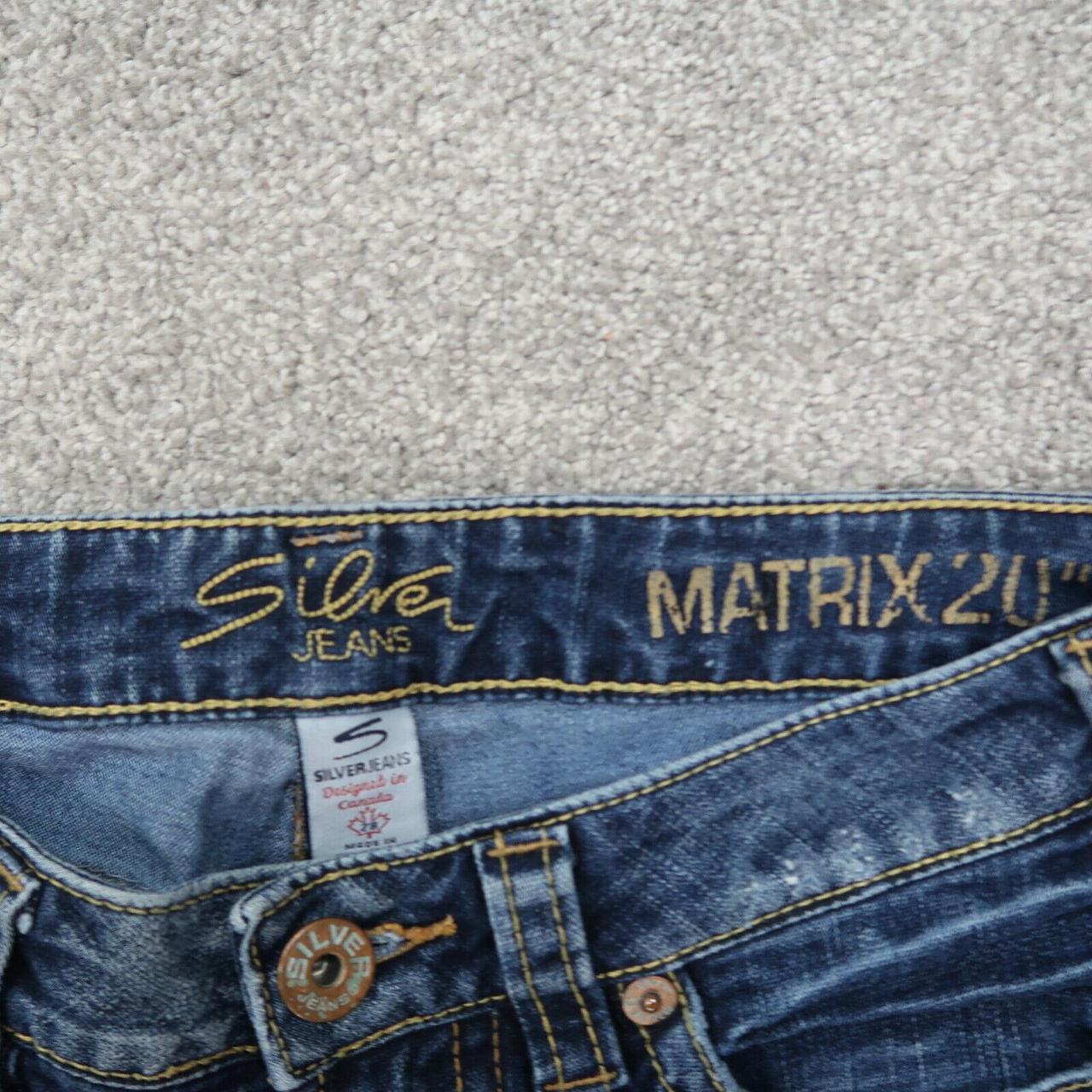 Silver Jeans Matrix 20" Women's tag Size 28x33... - Depop