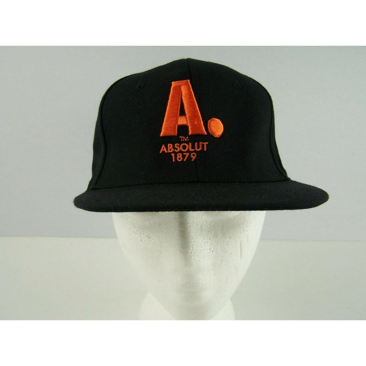 A. Absolut Mandrin 1879 Black Trucker Hat Ball... - Depop