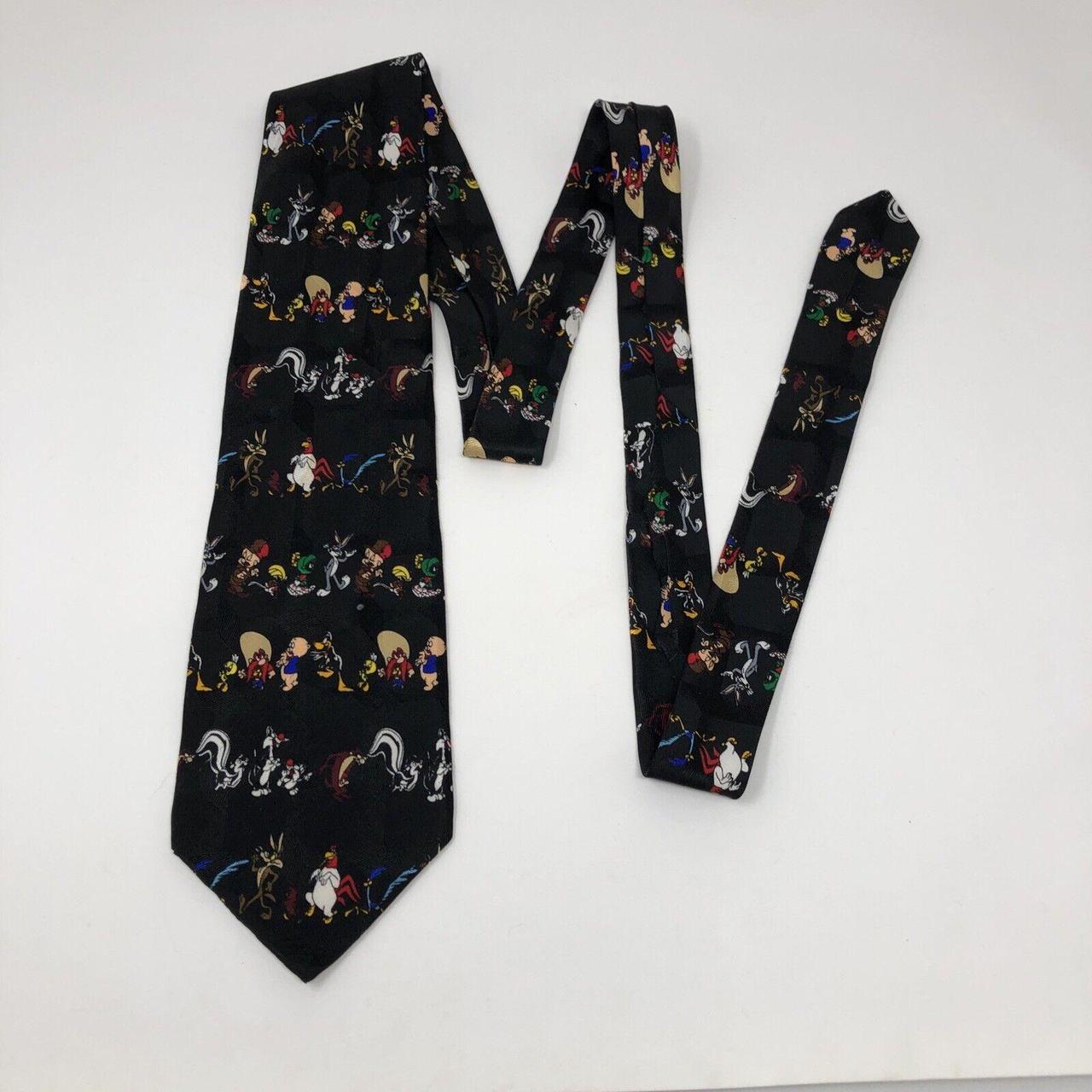Vintage Looney Tunes Character Tie Looney Tunes... - Depop