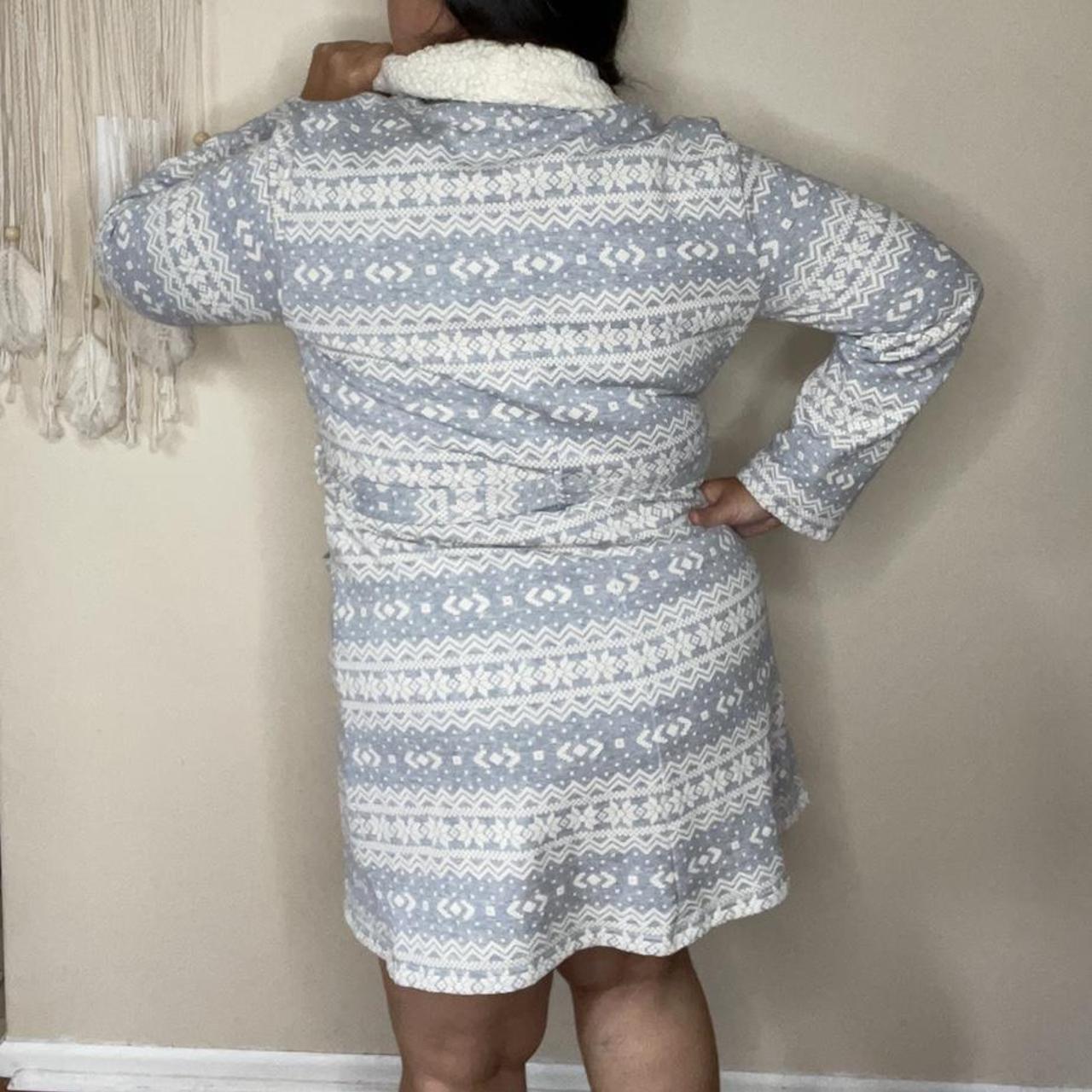 Talbot’s Women Pajama Duster Sherpa Edging Robe;... - Depop