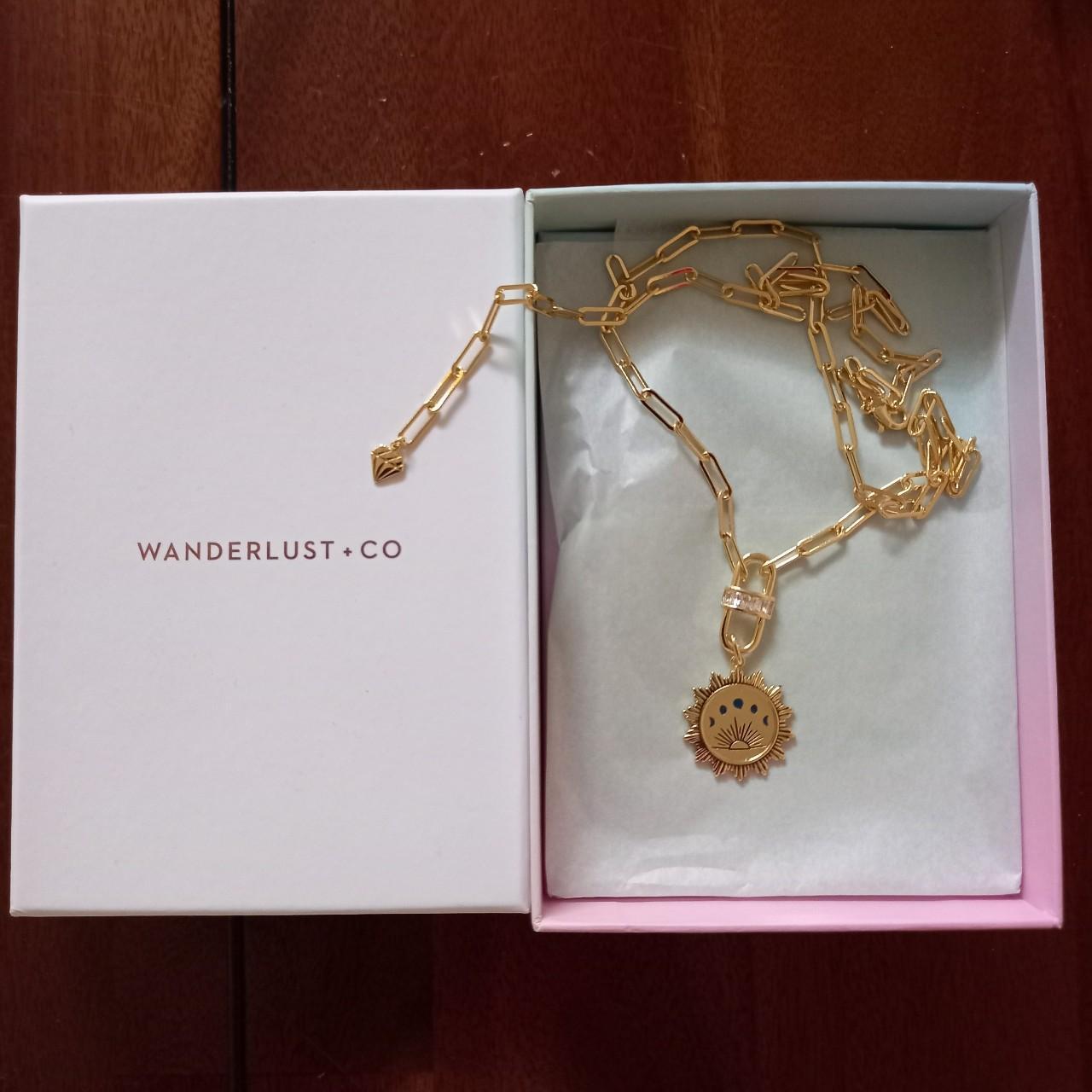 WANDERLUST & CO brand new Sun and Moon Phase Navy &... - Depop