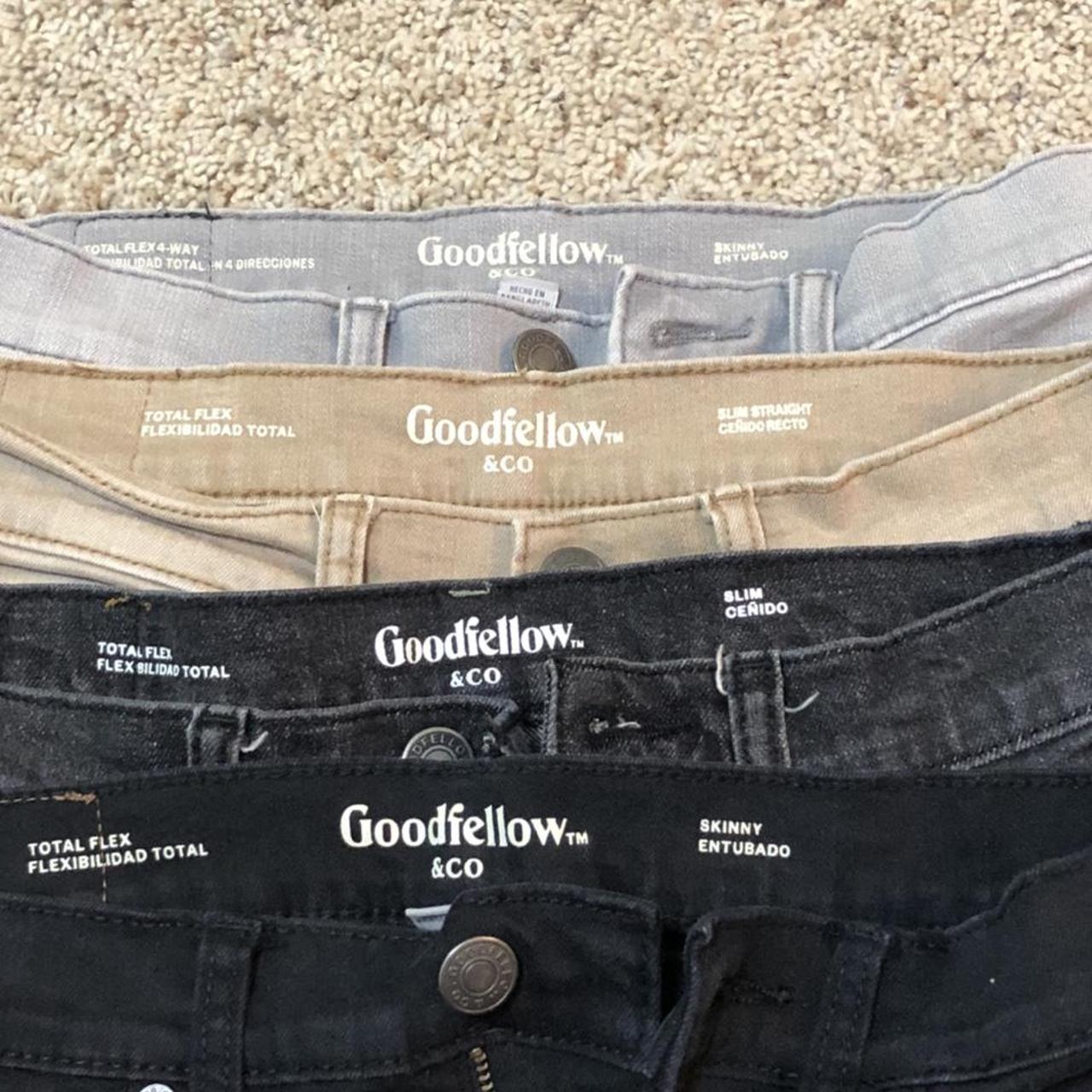 4 pack of goodfellow denim, 2 pairs of skinny’s, one... - Depop