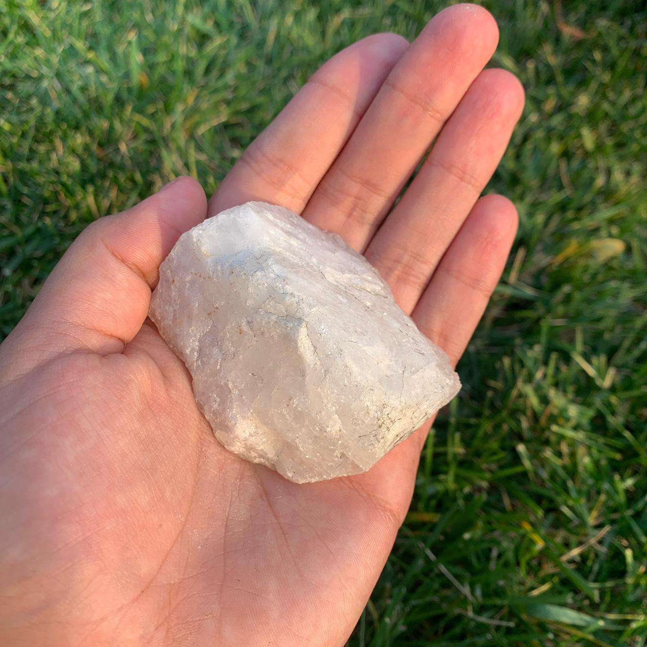 Raw Quartz Chunk -Price is for one piece -Save on... - Depop