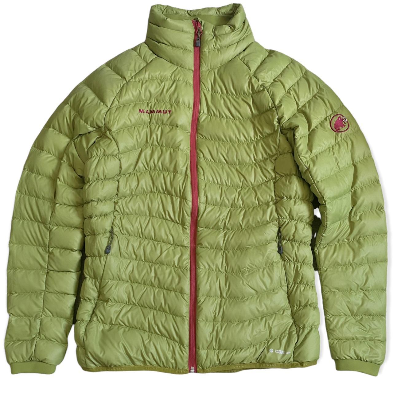 Medium lime green and pink Pertex Microlight Mammut... - Depop