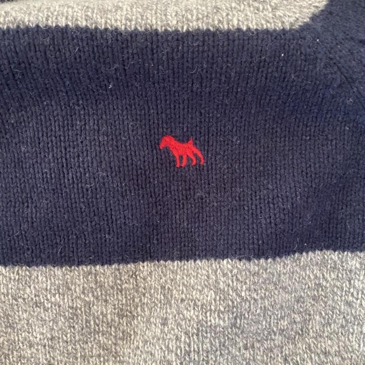 Jack Russel thick stripes oversized jumper. Super... - Depop
