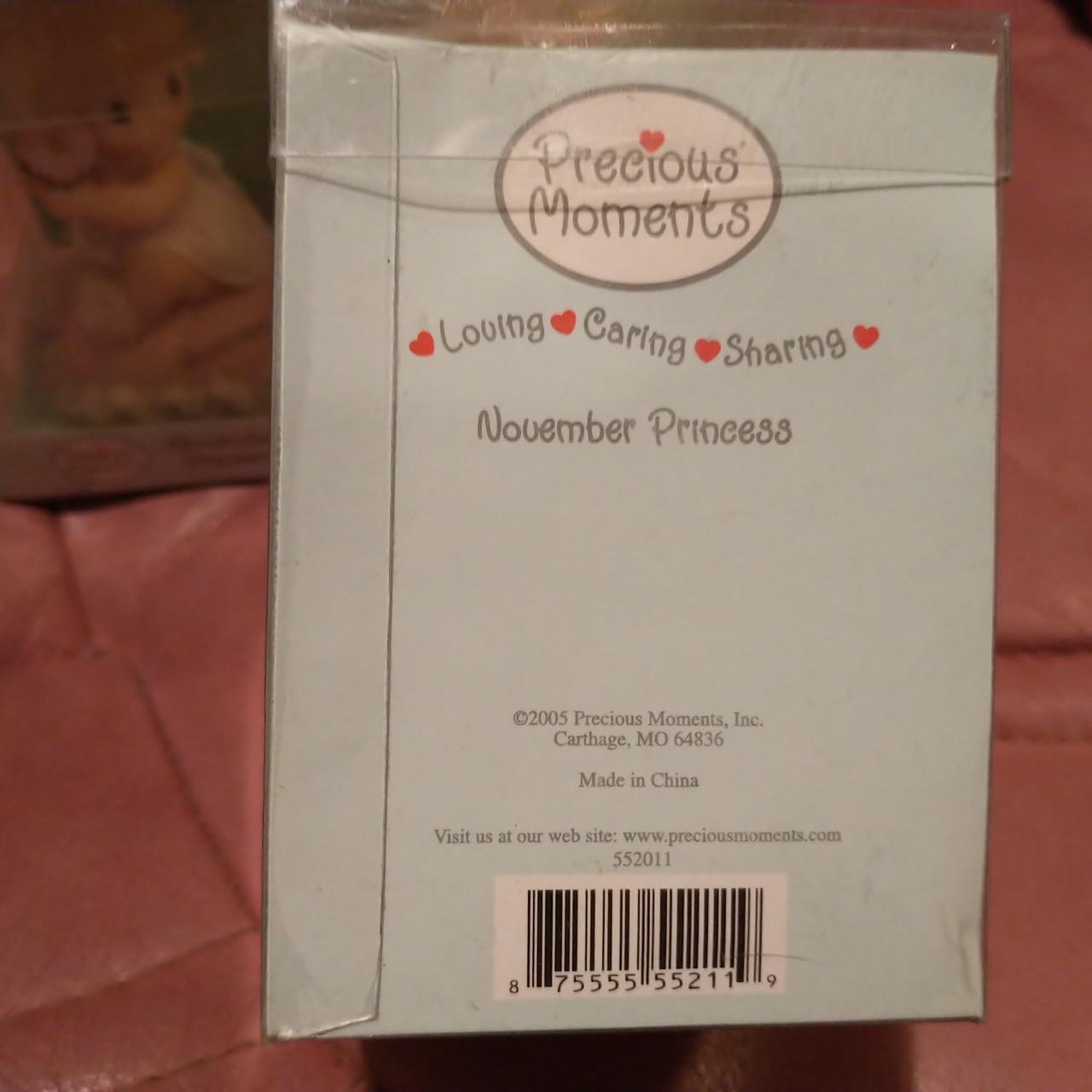 PRECIOUS MOMENTS 552011 Nov. Princess - Depop