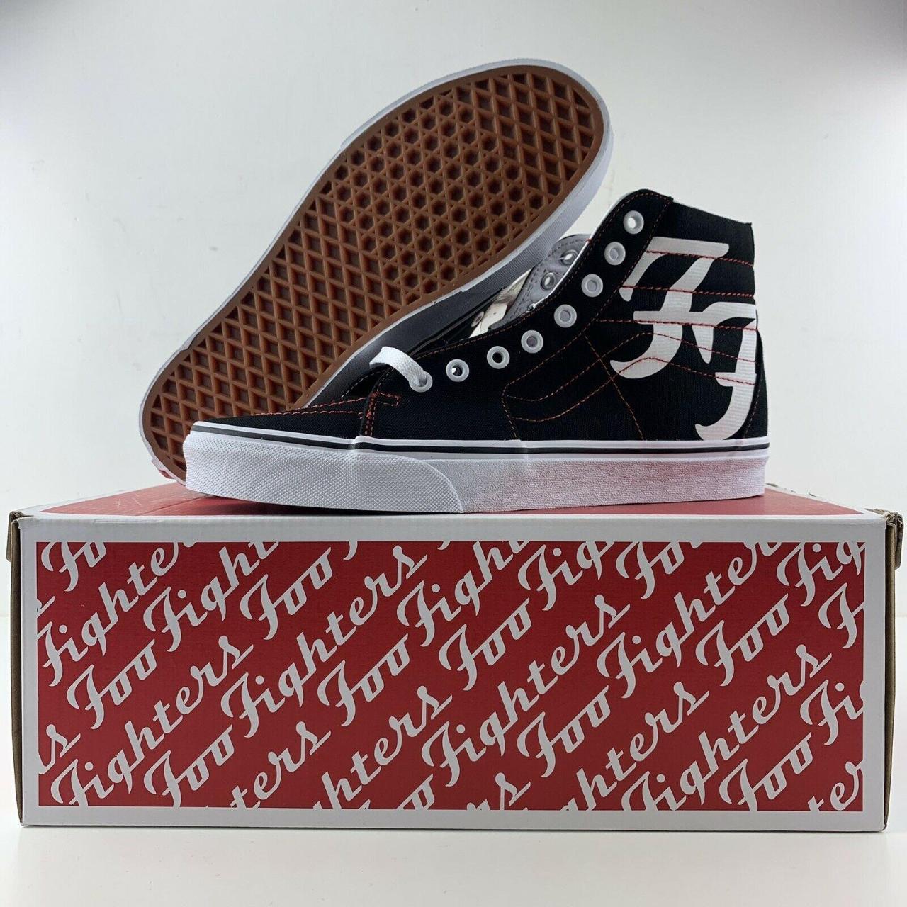 Vans SK8 Hi 9.5 Mens Foo Fighters 25th Anniversary. Depop