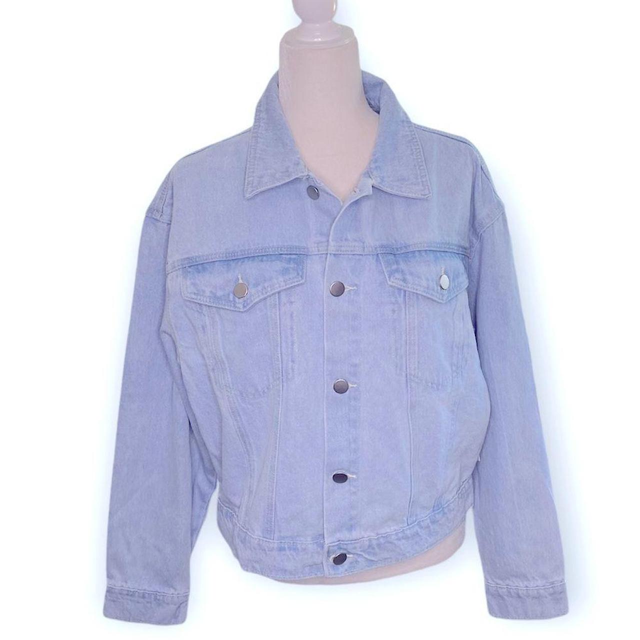 BP. Nordstrom Light Wash Blue Denim Jacket SZ... - Depop