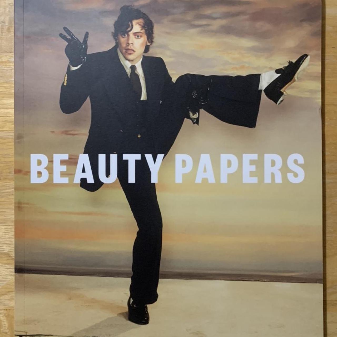 HARRY STYLES BEAUTY PAPERS COVER 1 AND 2 SUMMER 2020... - Depop