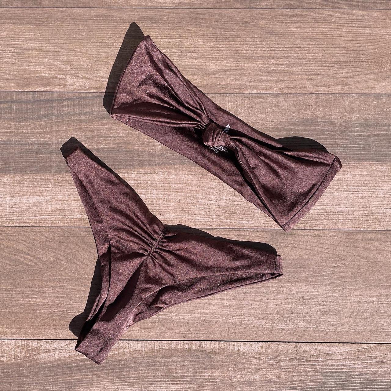 Acacia Swimwear Women's Brown Bikini-and-tankini-tops | Depop