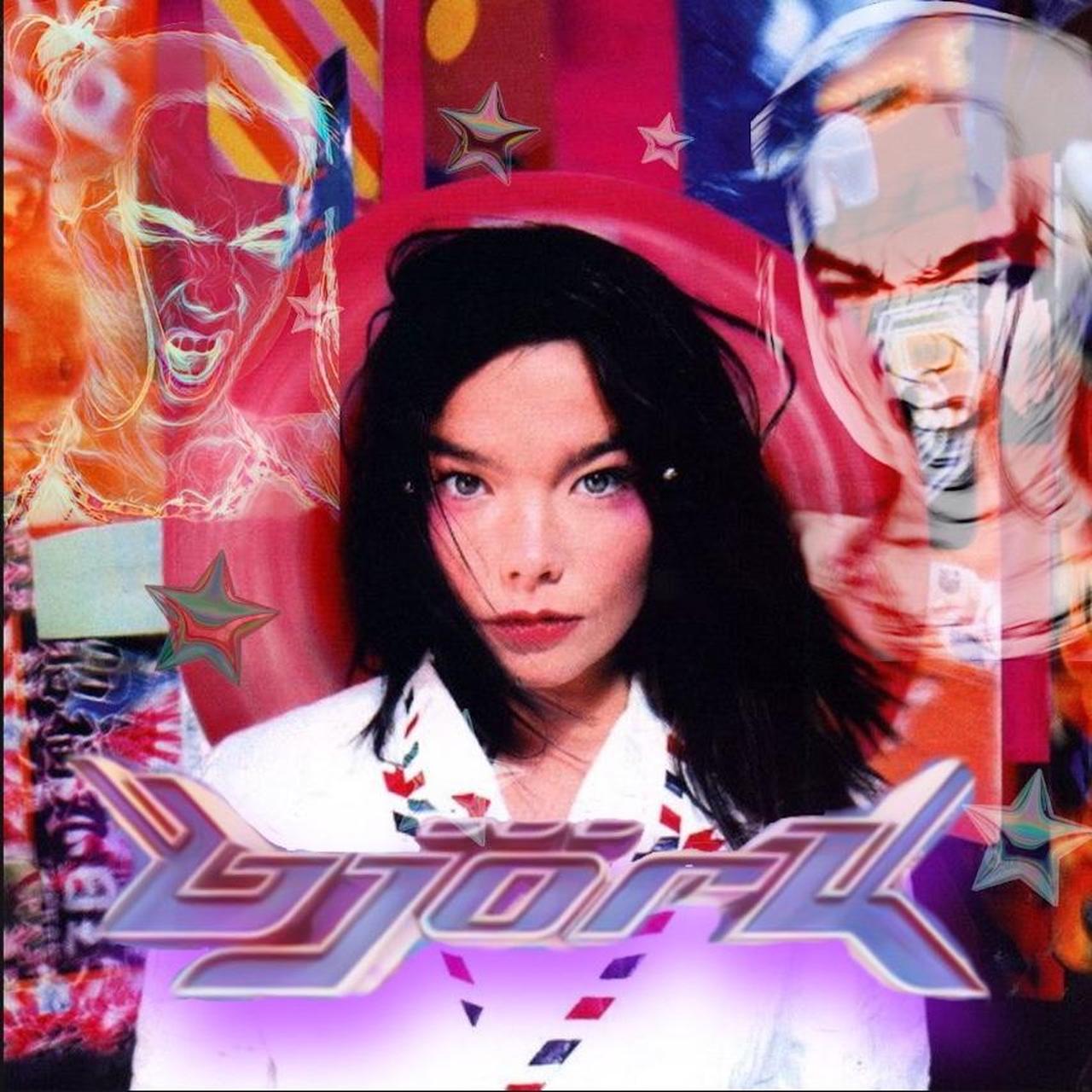 Bjork graphic design poster 4 ur room 🎲 these are... - Depop