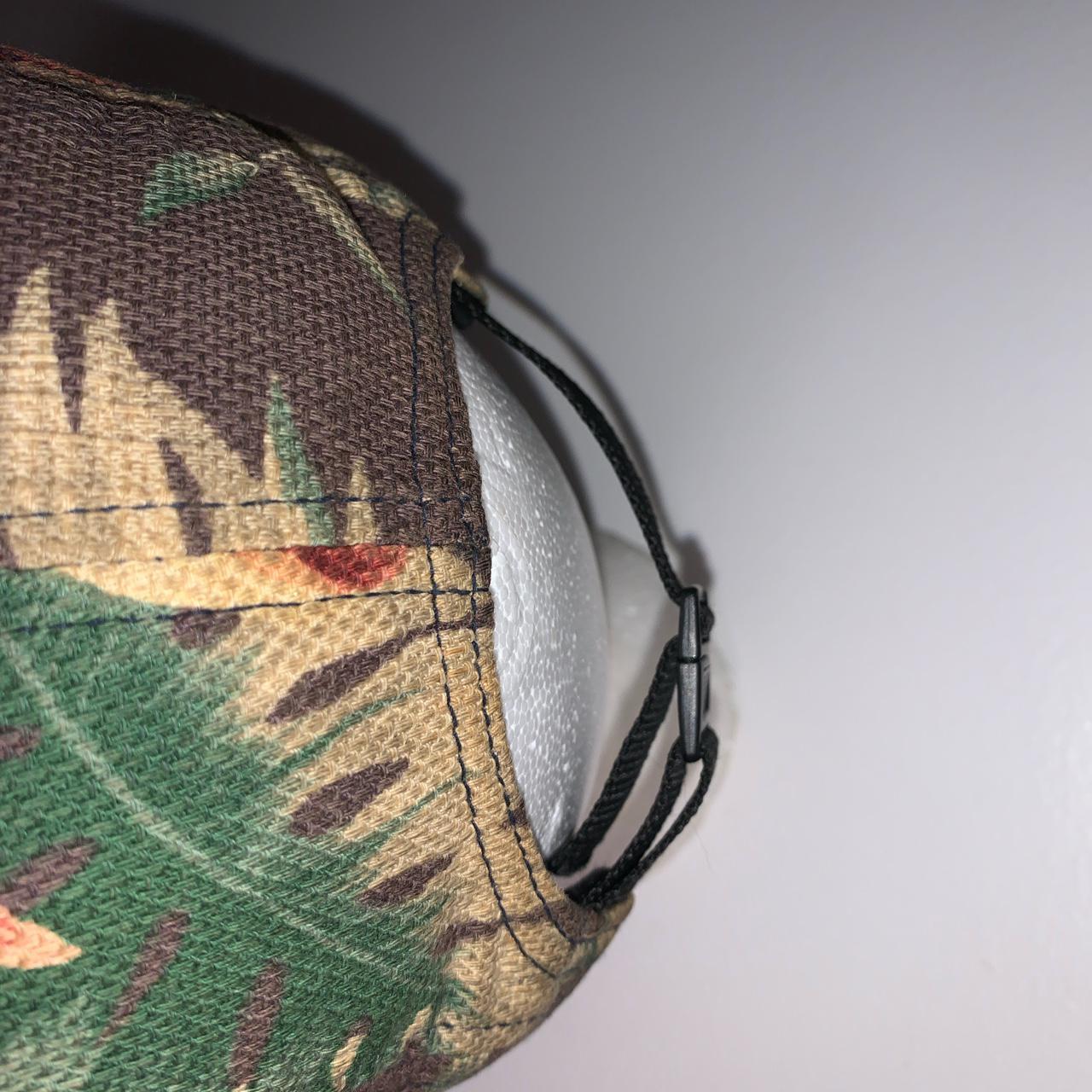 SUPREME SS12 NAVY FLORAL SUEDE CAMP CAP #supreme... - Depop