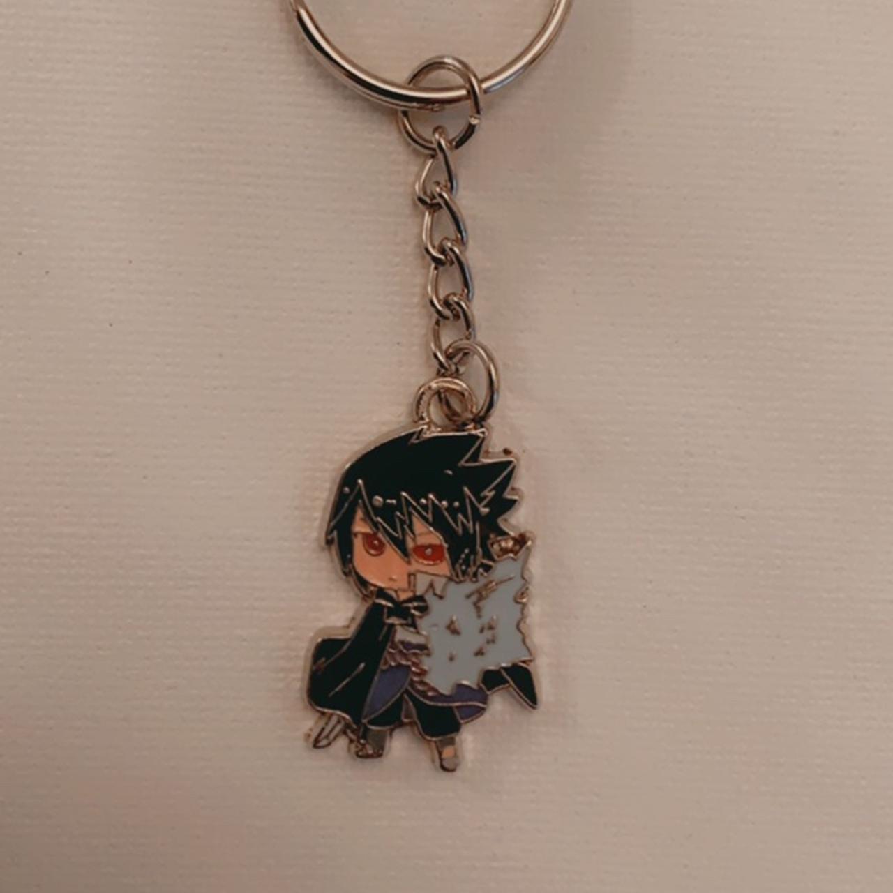 Naruto Shippuden Sasuke Keychain - Depop