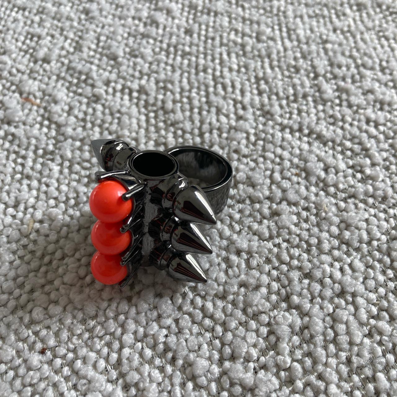 #mawilondon limited edition rebel ring in dark... - Depop