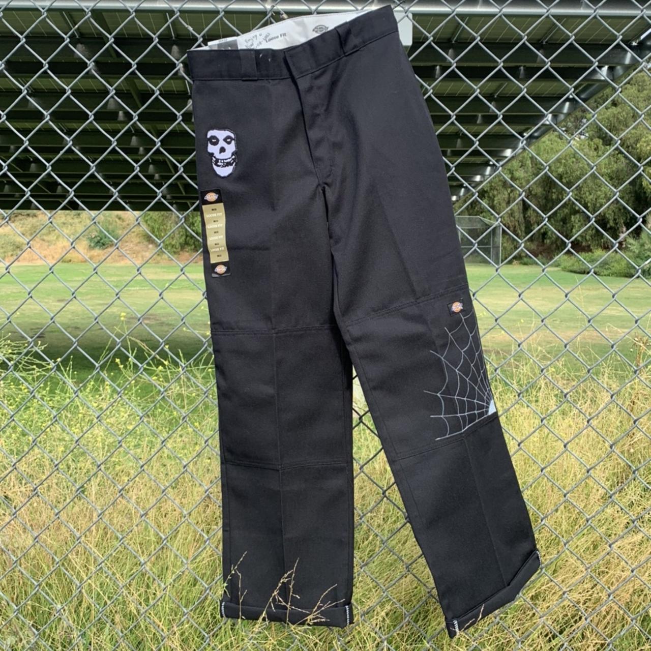 Dickies loose fit double knee Custom Dickies... - Depop