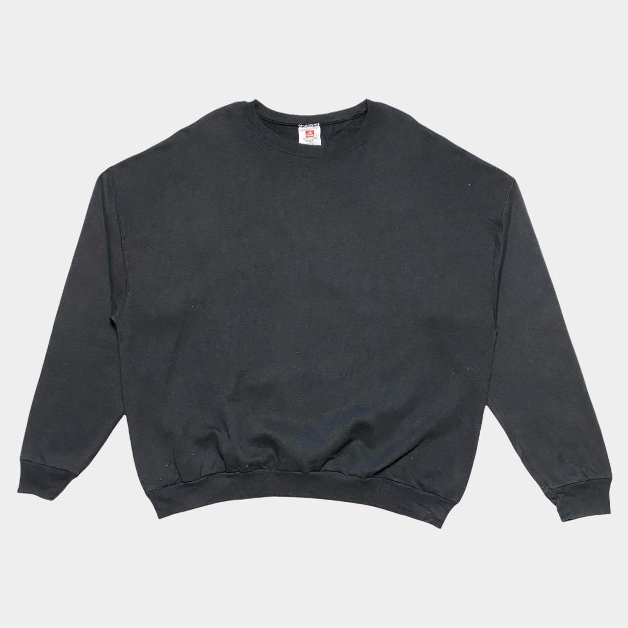 GREY VINTAGE SWEATSHIRT Vintages Hanes. Men’s XXL.... - Depop