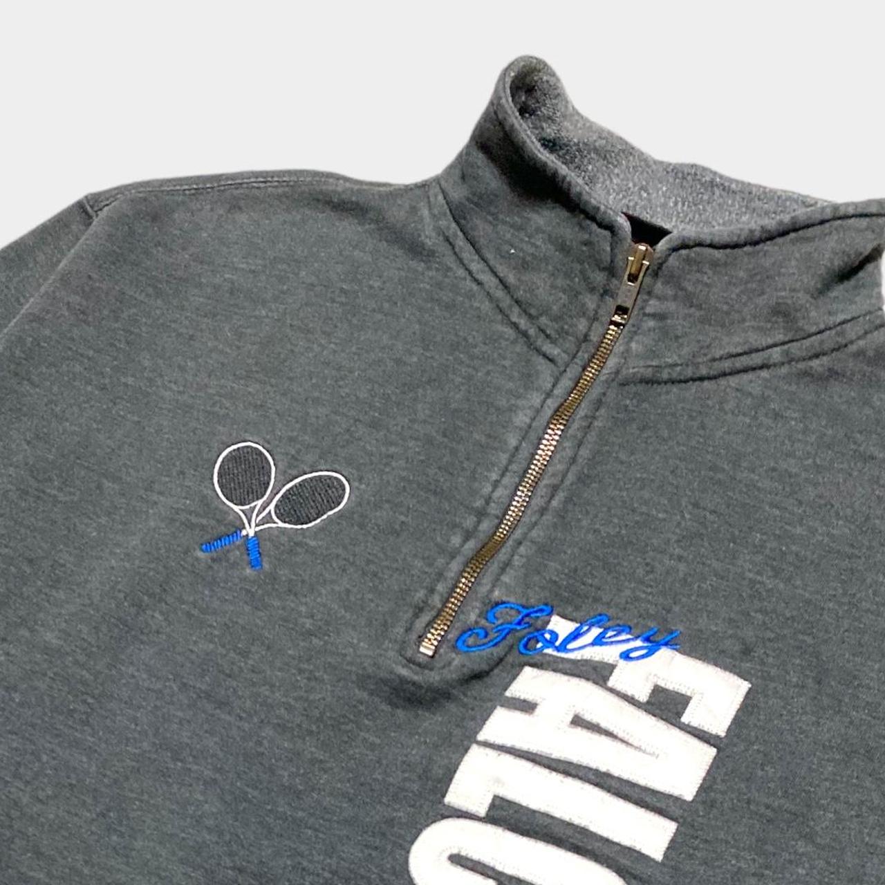 GREY VINTAGE SWEATSHIRT Foley Falcons USA Era: 90s... - Depop