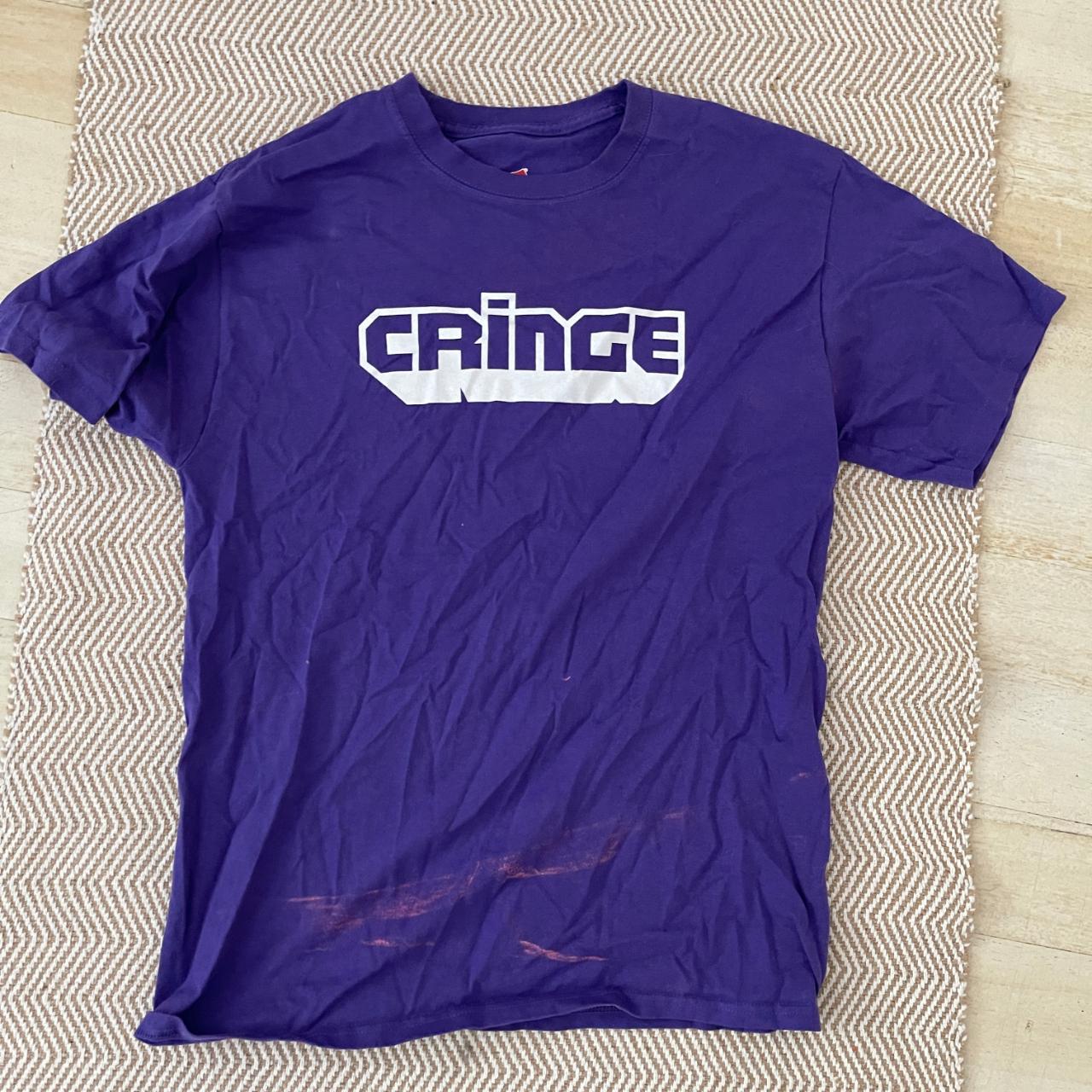 Cringe Twitch Joke Shirt Size M - Depop
