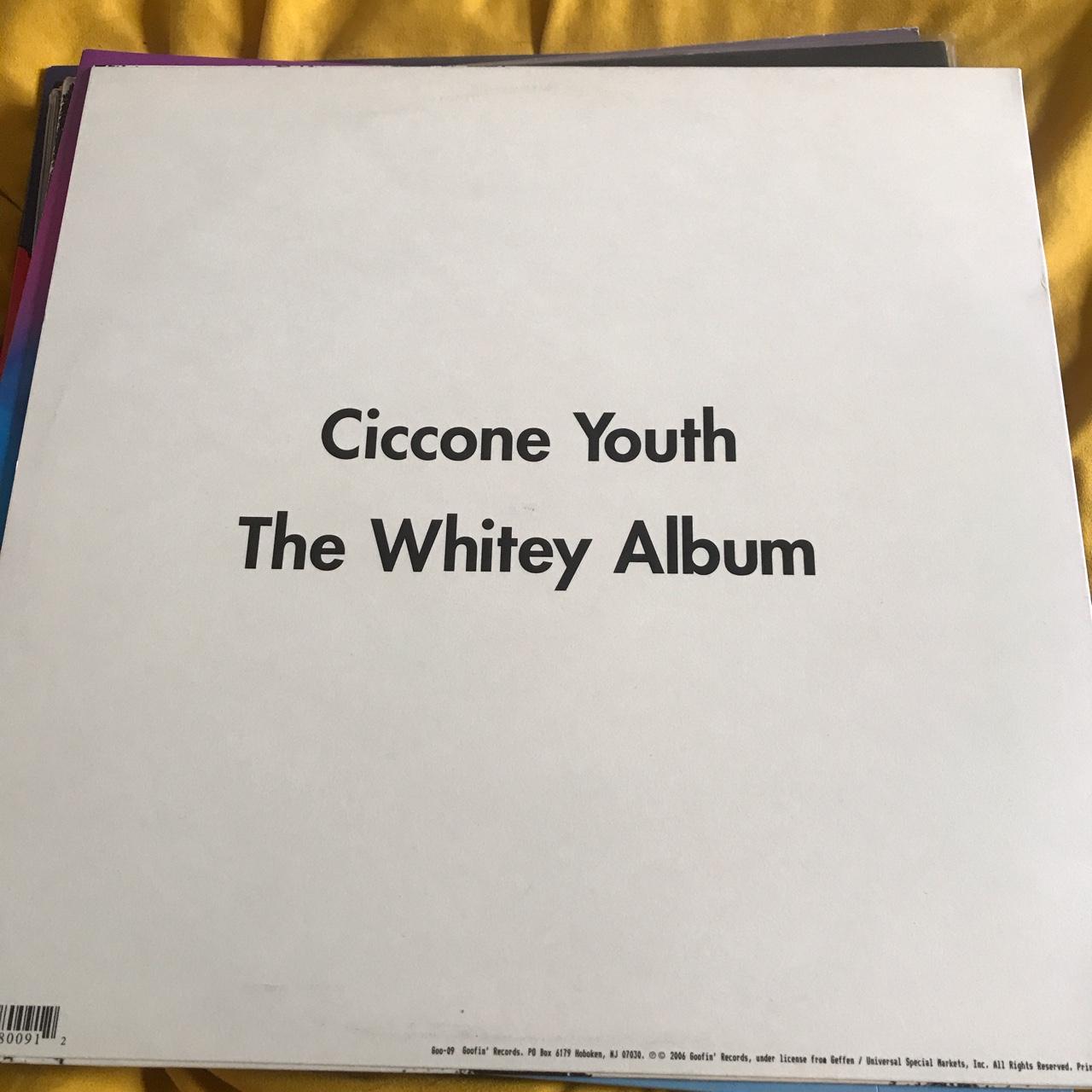 CICCONE YOUTH (SONIC YOUTH) - THE WHITEY ALBUM.... - Depop